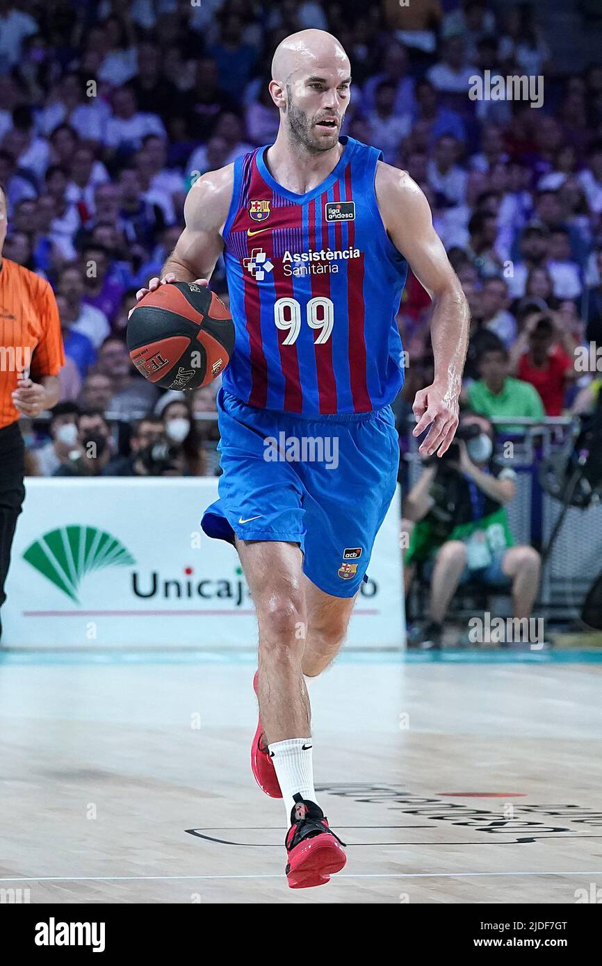 FC Barcelona's Nick Calathes during Liga Endesa ACB 4th Final match ...