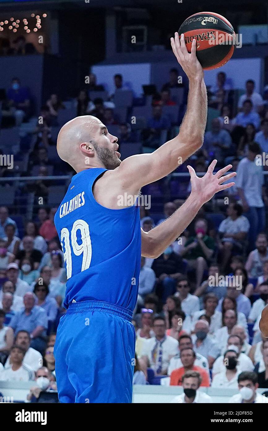 FC Barcelona's Nick Calathes during Liga Endesa ACB 4th Final match ...