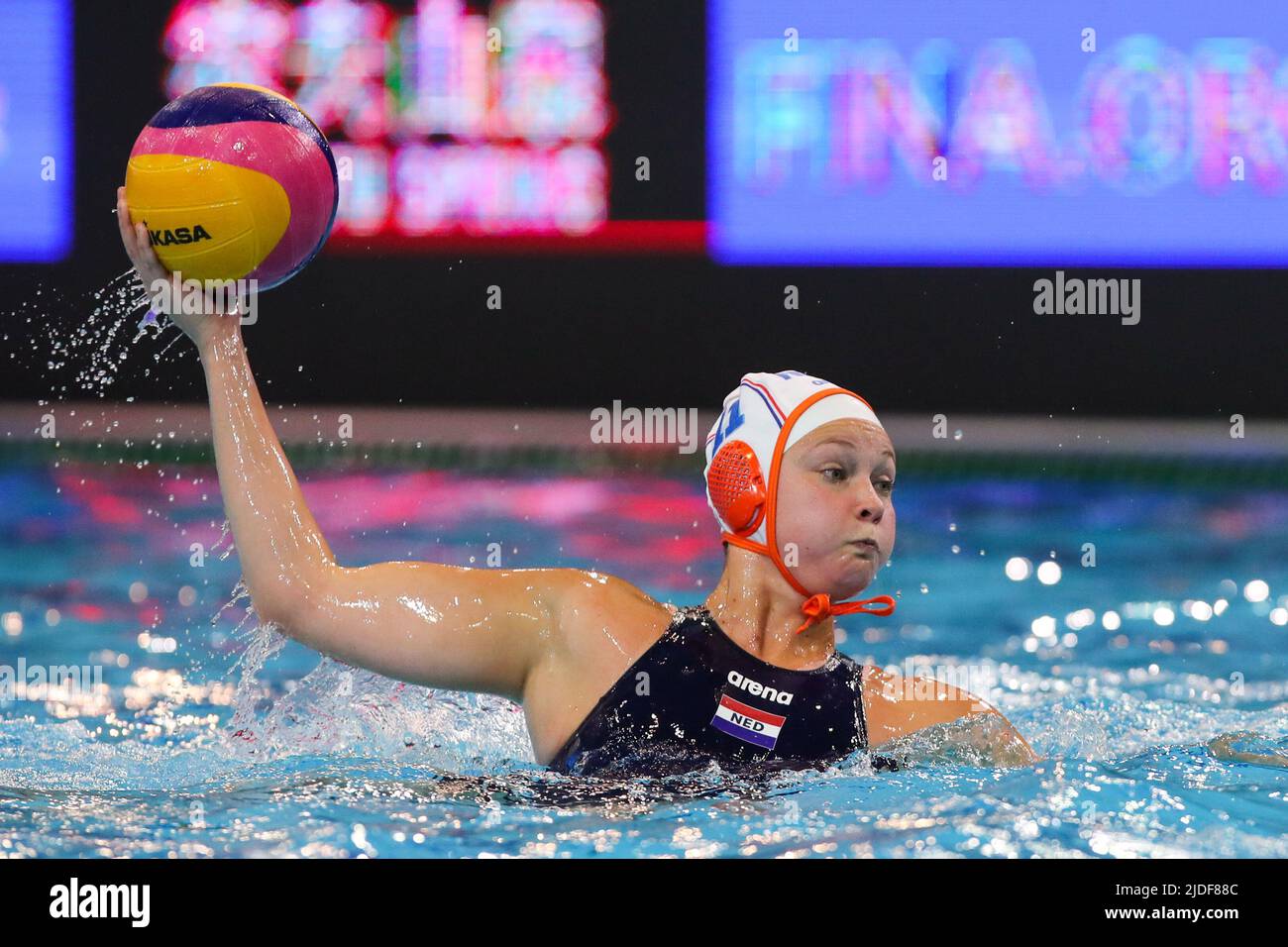 DEBRECEN, HUNGARY - JUNE 20: Maxine Schaap of the Netherlands during ...