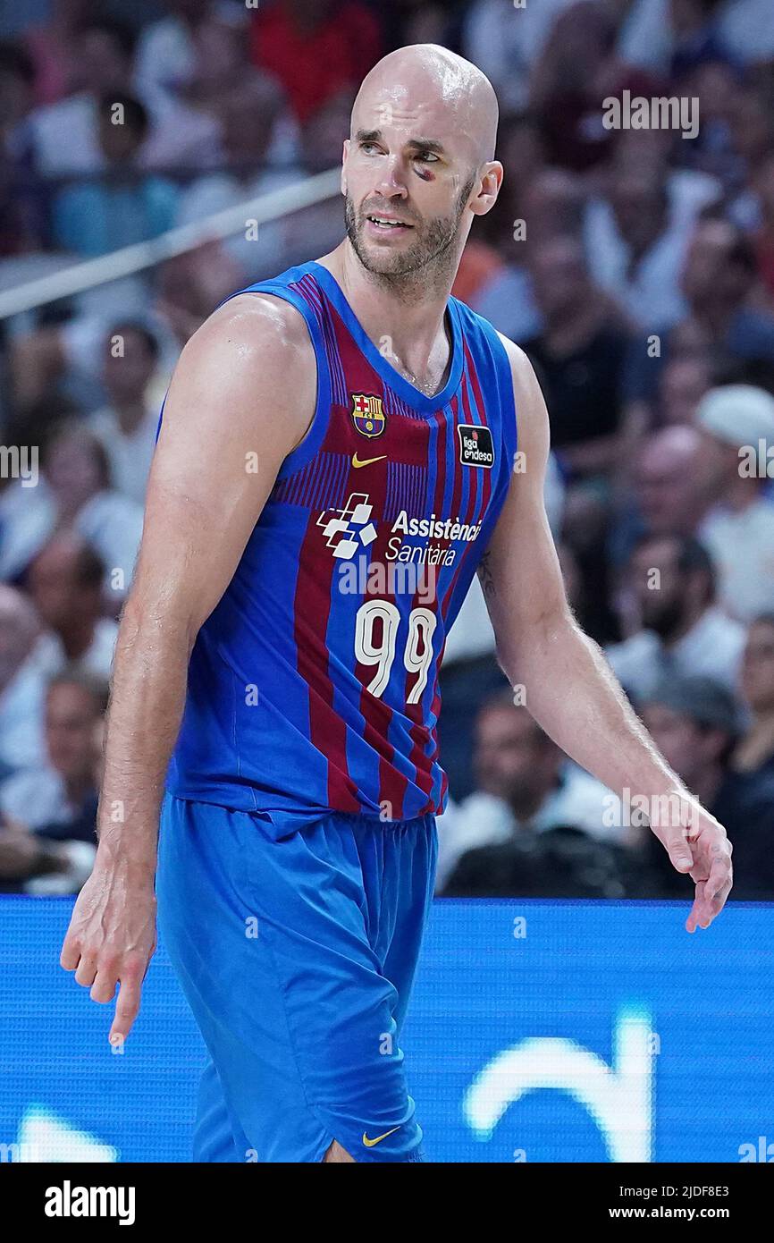 FC Barcelona's Nick Calathes during Liga Endesa ACB 4th Final match ...