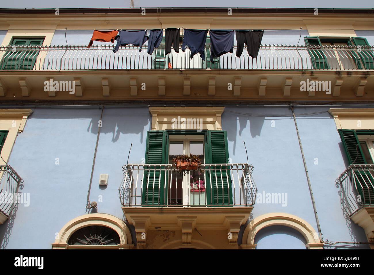 habitation building (palace ?) in ragusa in sicily (italy Stock Photo ...