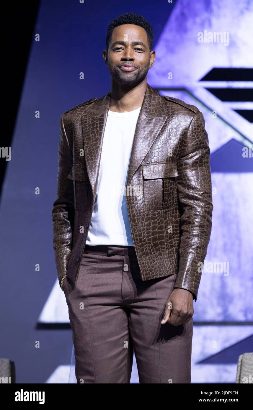 Seoul, South Korea : 20 June 2022 - Jay Ellis poses for photos during a ...