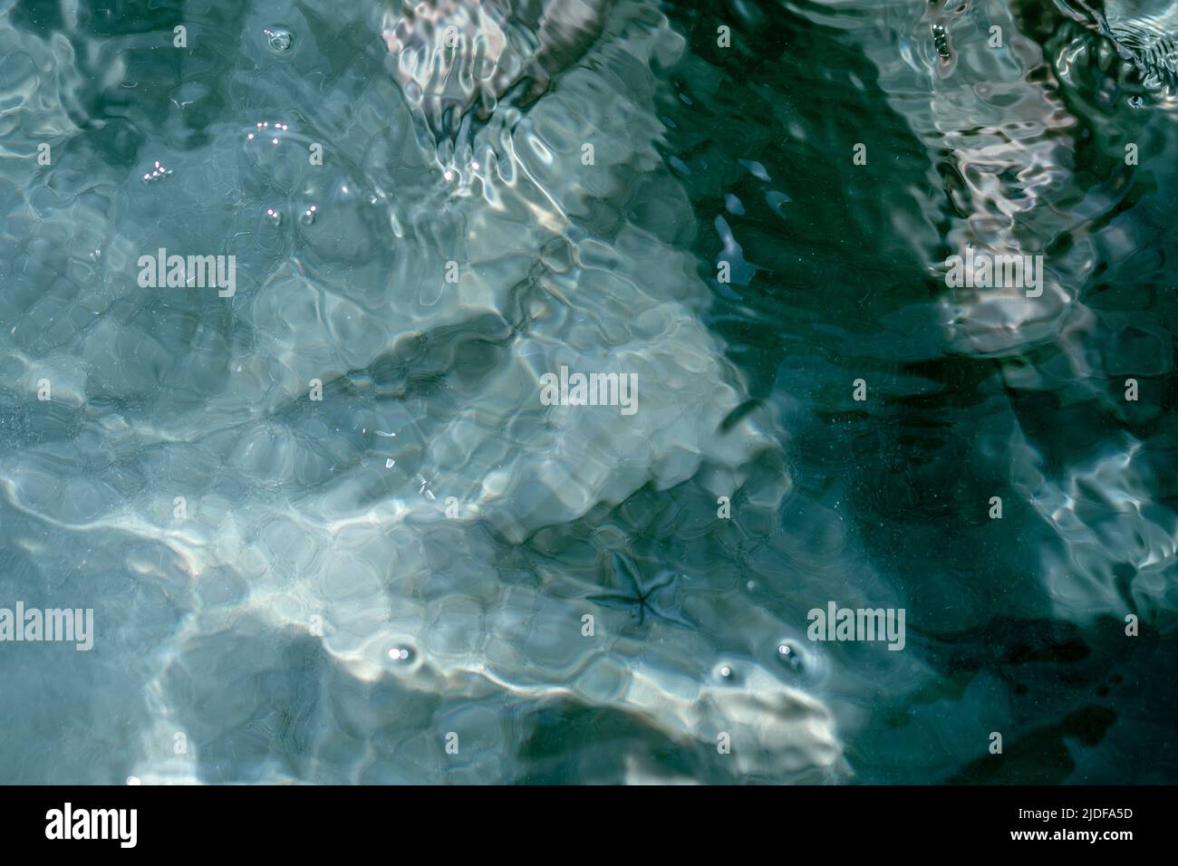 Abstract Real beauty nature background. Ocean bokeh Sea ripple wave ...