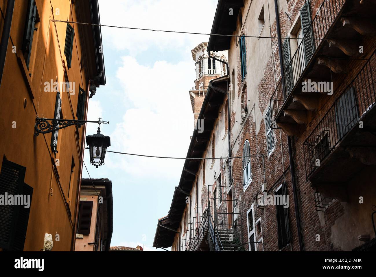 Historic Center of Verona Stock Photo - Alamy