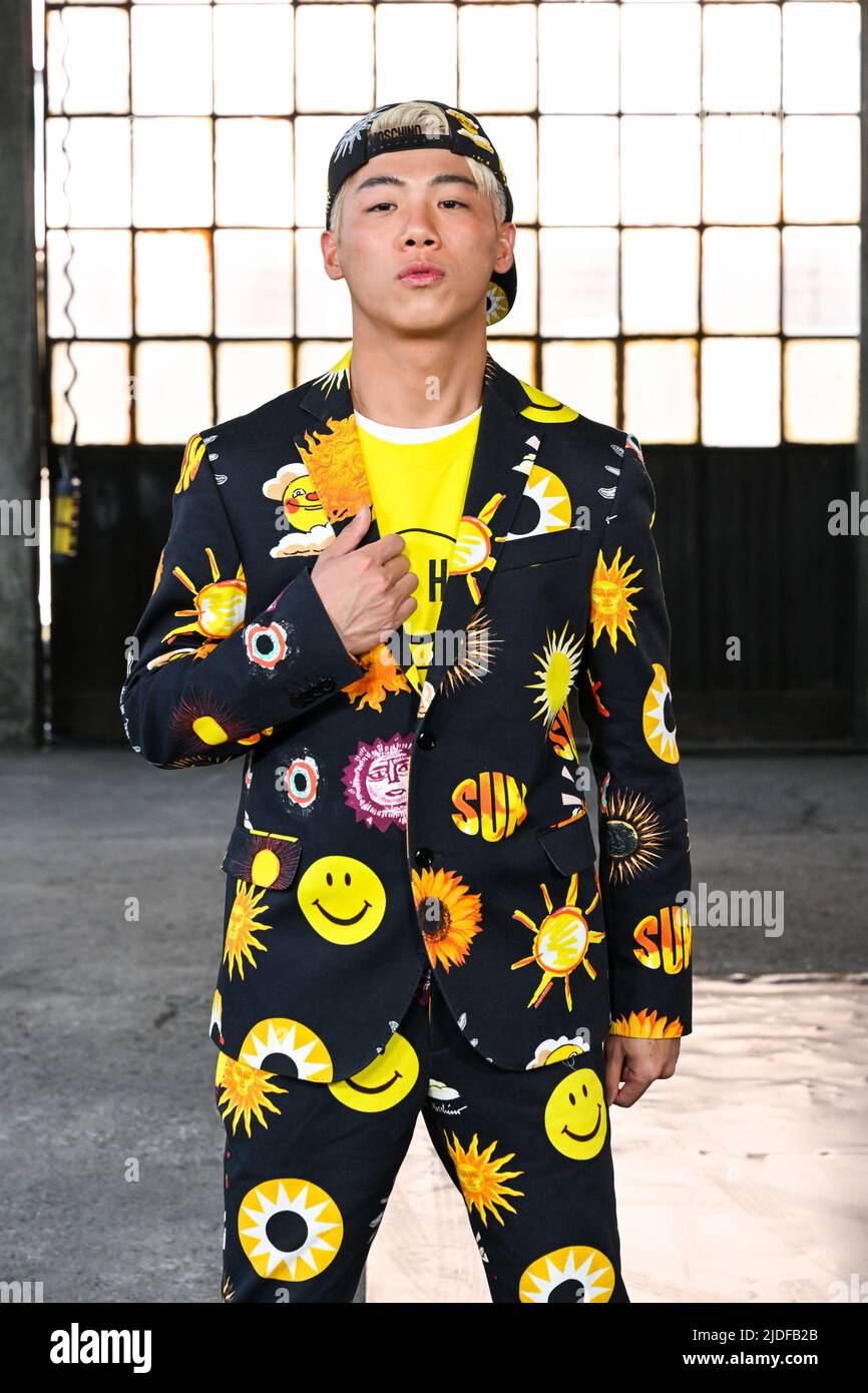 Milan, Italy, 19/06/2022, Cheng Chang Fan Milan Fashion Week - Men S/S ...