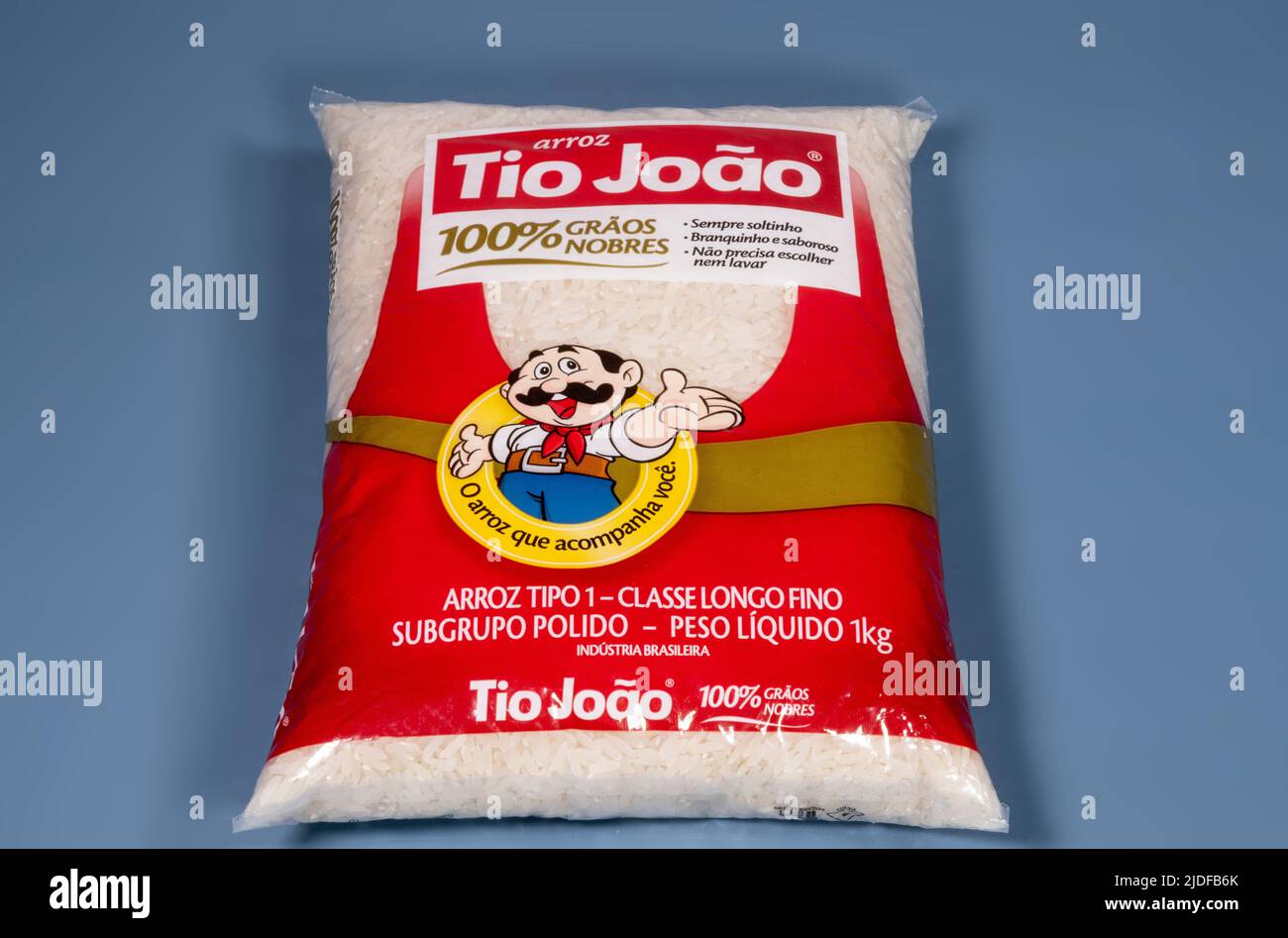 Rio, Brazil - may 22, 2022: package of ground and packed brazilian ...