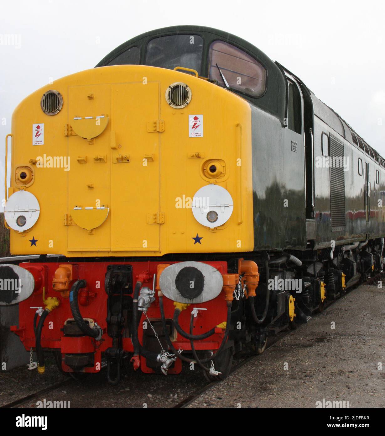 The Front of a Powerful Vintage Diesel Engine Stock Photo - Alamy