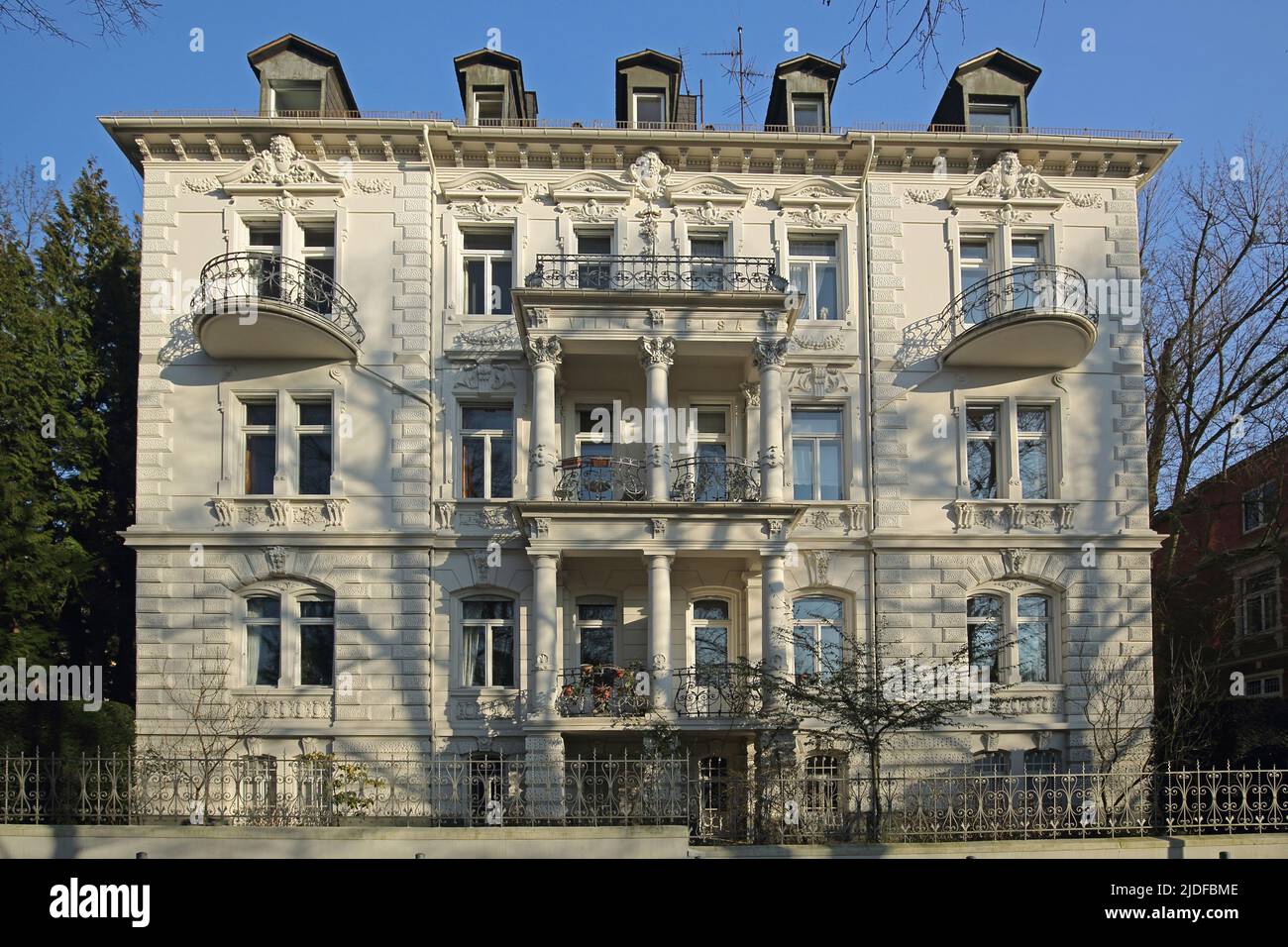 Historicist building architecture historicism hi-res stock photography ...