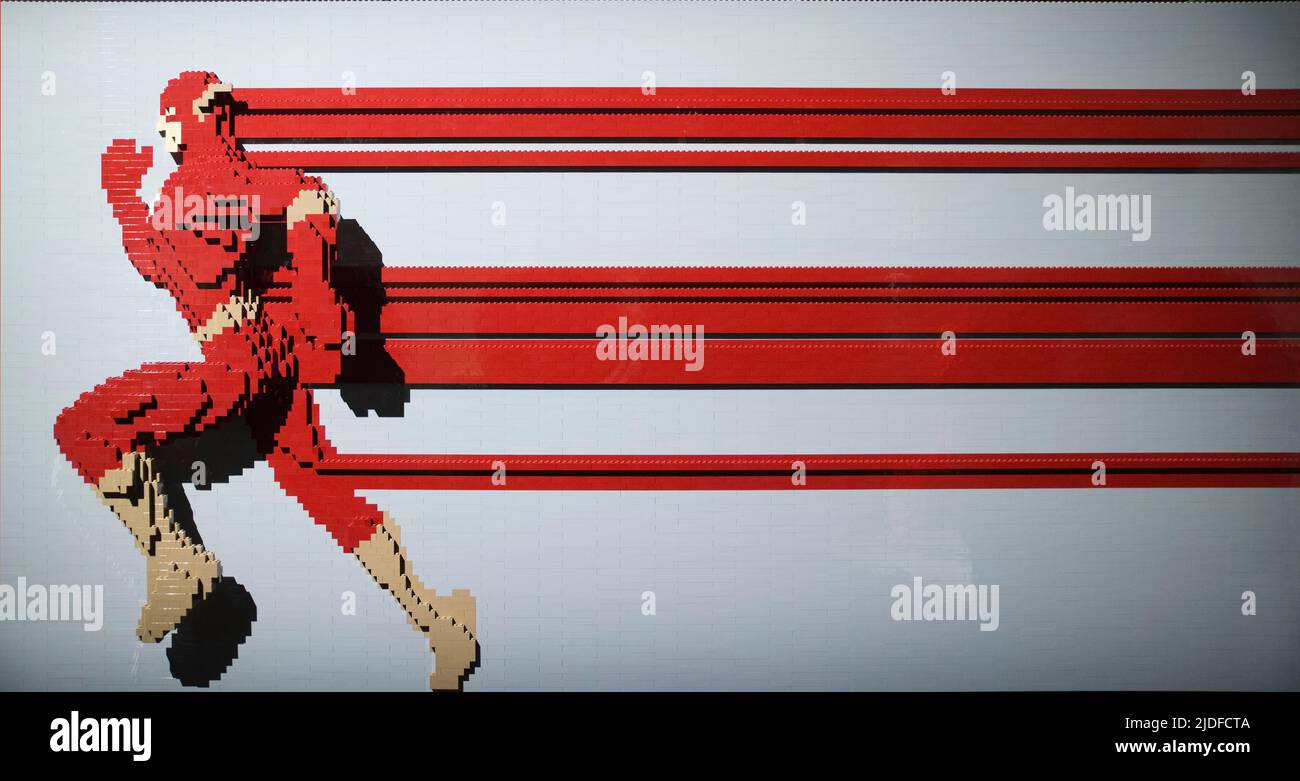 Lego the flash Stock Photo - Alamy