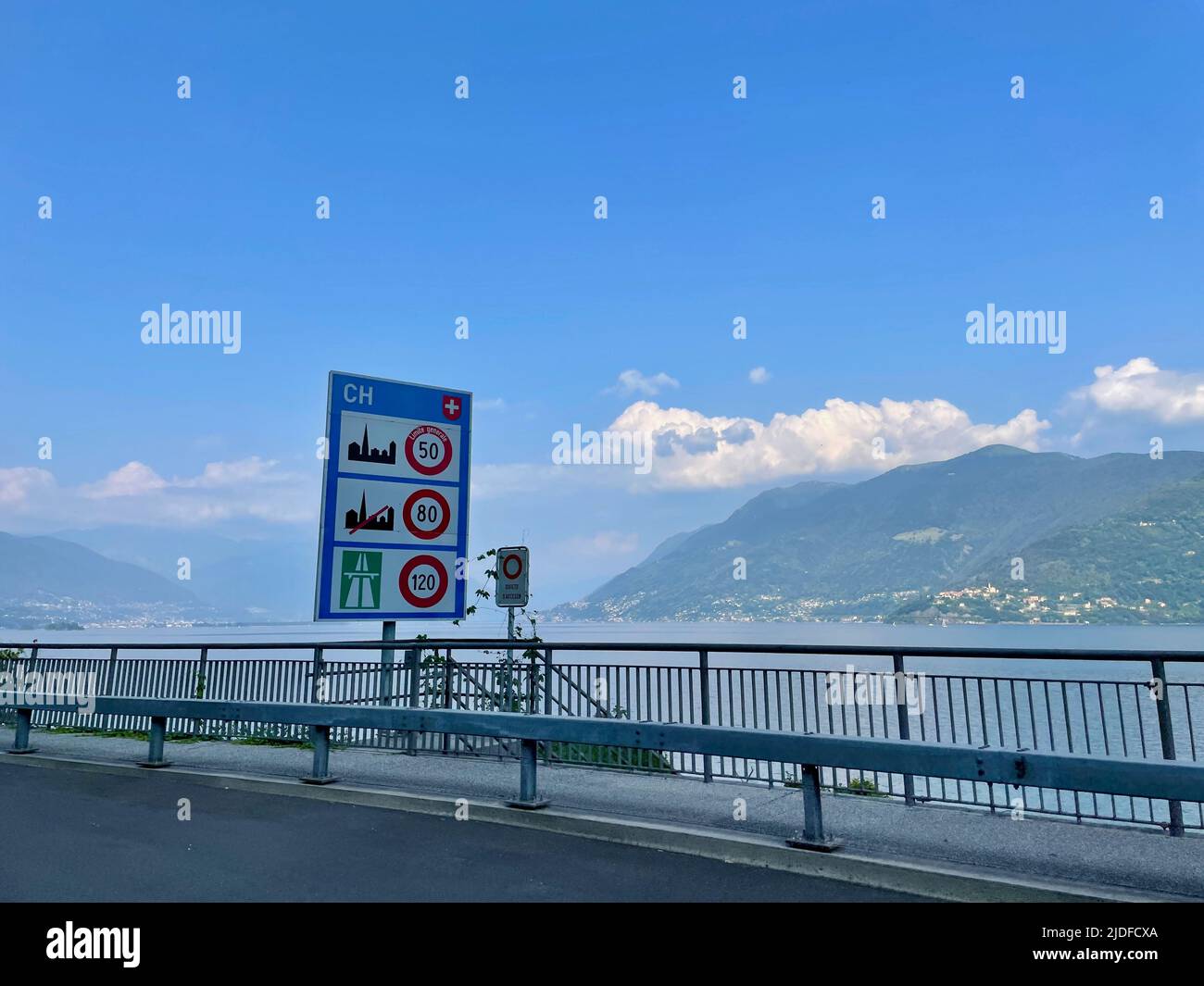 Switzerland border sign hi-res stock photography and images - Alamy