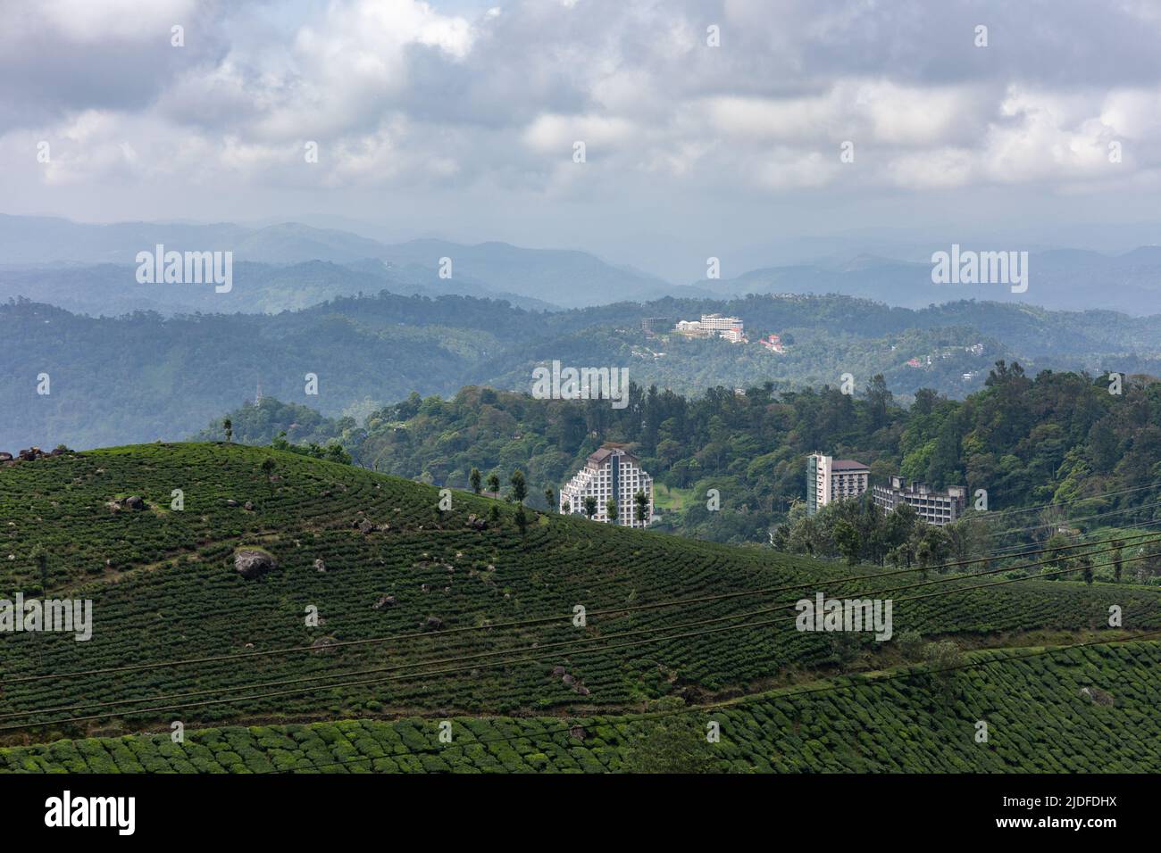 View of the Golden Palace Resort and other neighbouring resorts as seen ...