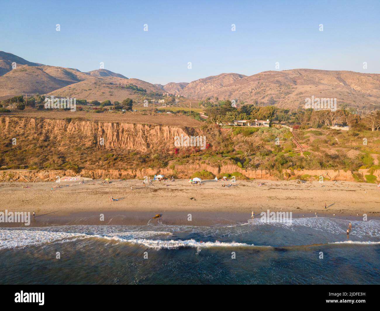 Aerial Malibu California USA Stock Photo - Alamy