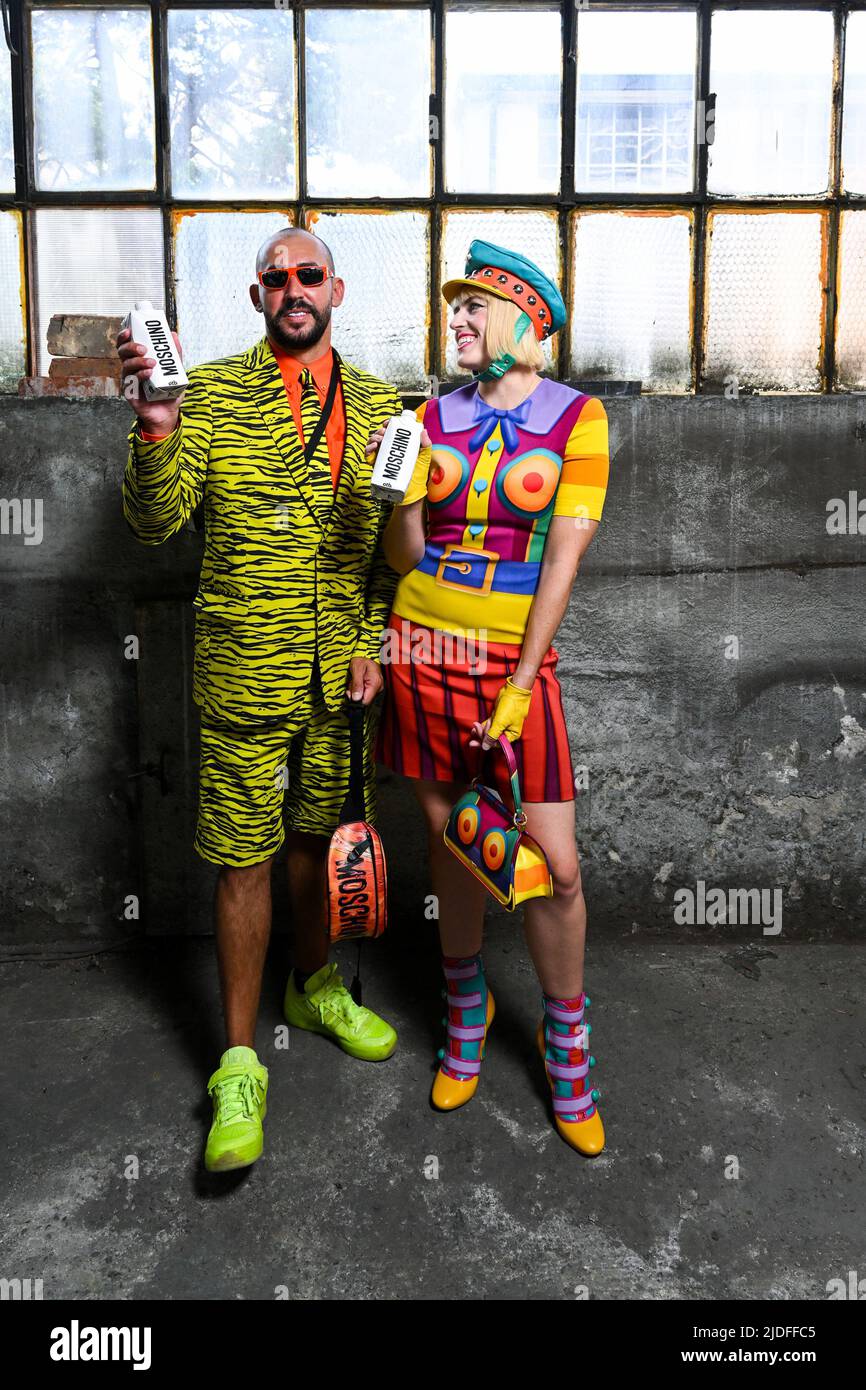 Milan, Italy, 19/06/2022, Beto Grangeiro , Rosson Crow Milan Fashion ...