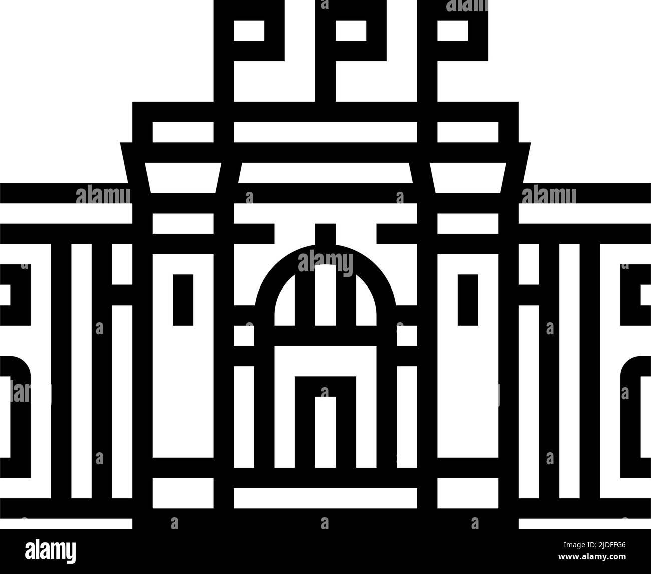 cairo museum line icon vector illustration Stock Vector Image & Art - Alamy