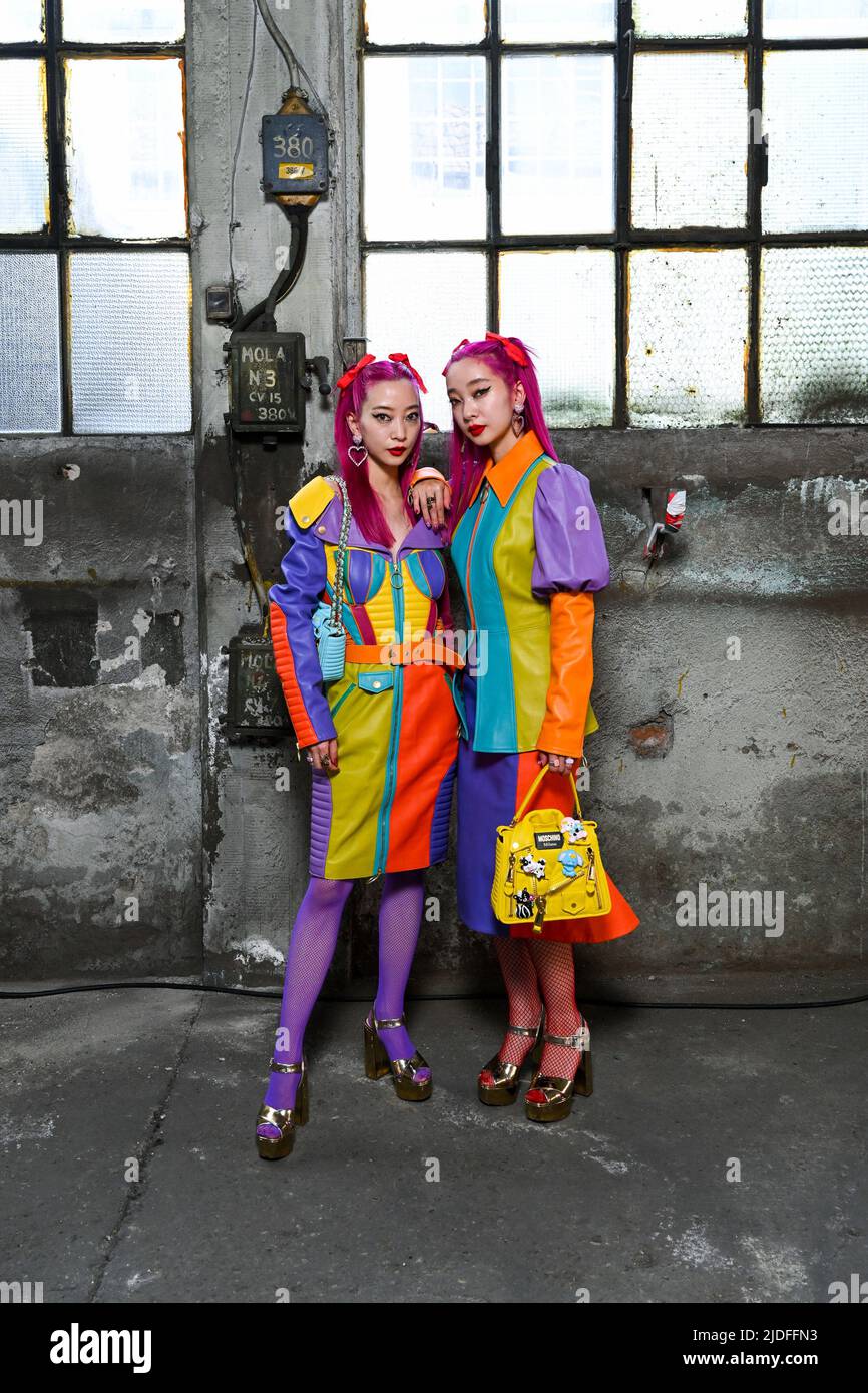 Milan, Italy, 19/06/2022, Ami Suzuki (Amiaya) , Aya Suzuki (Amiaya ...