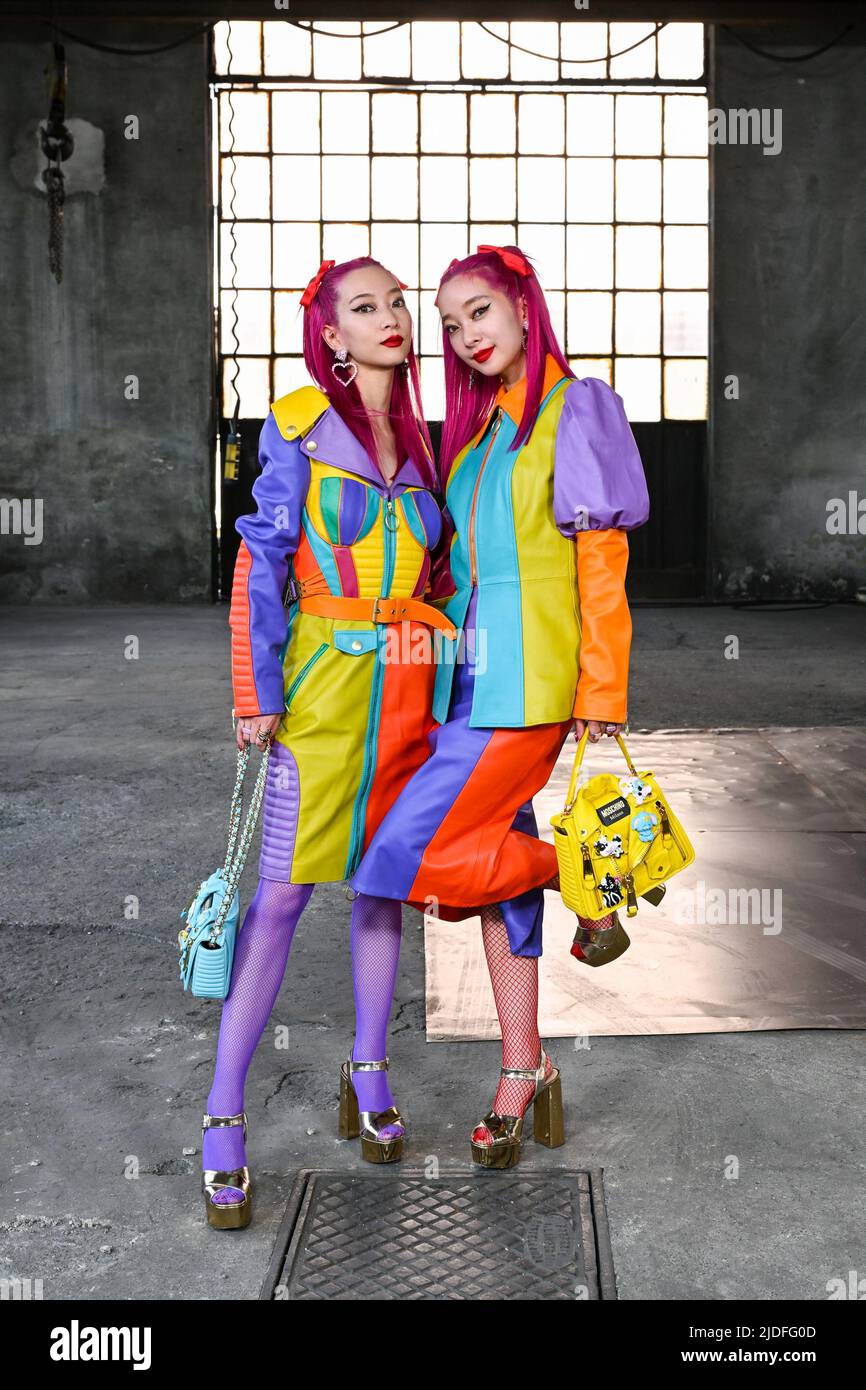 Milan, Italy, 19/06/2022, Ami Suzuki (Amiaya) , Aya Suzuki (Amiaya ...