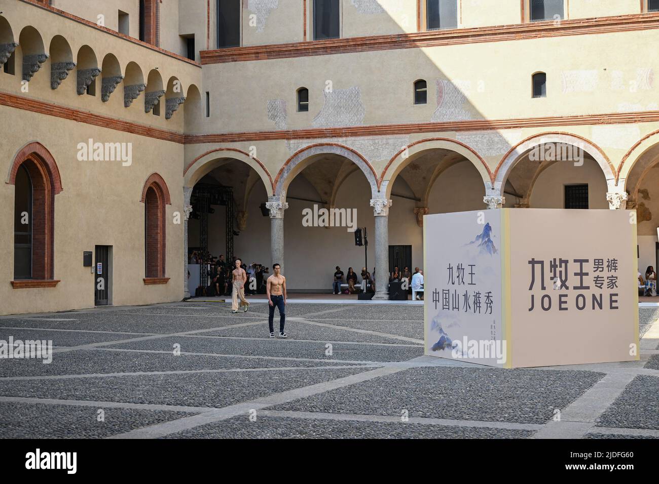 Milan, Italy, 20/06/2022, Milan Fashion Week - Men S/S 2023 Joeone ...