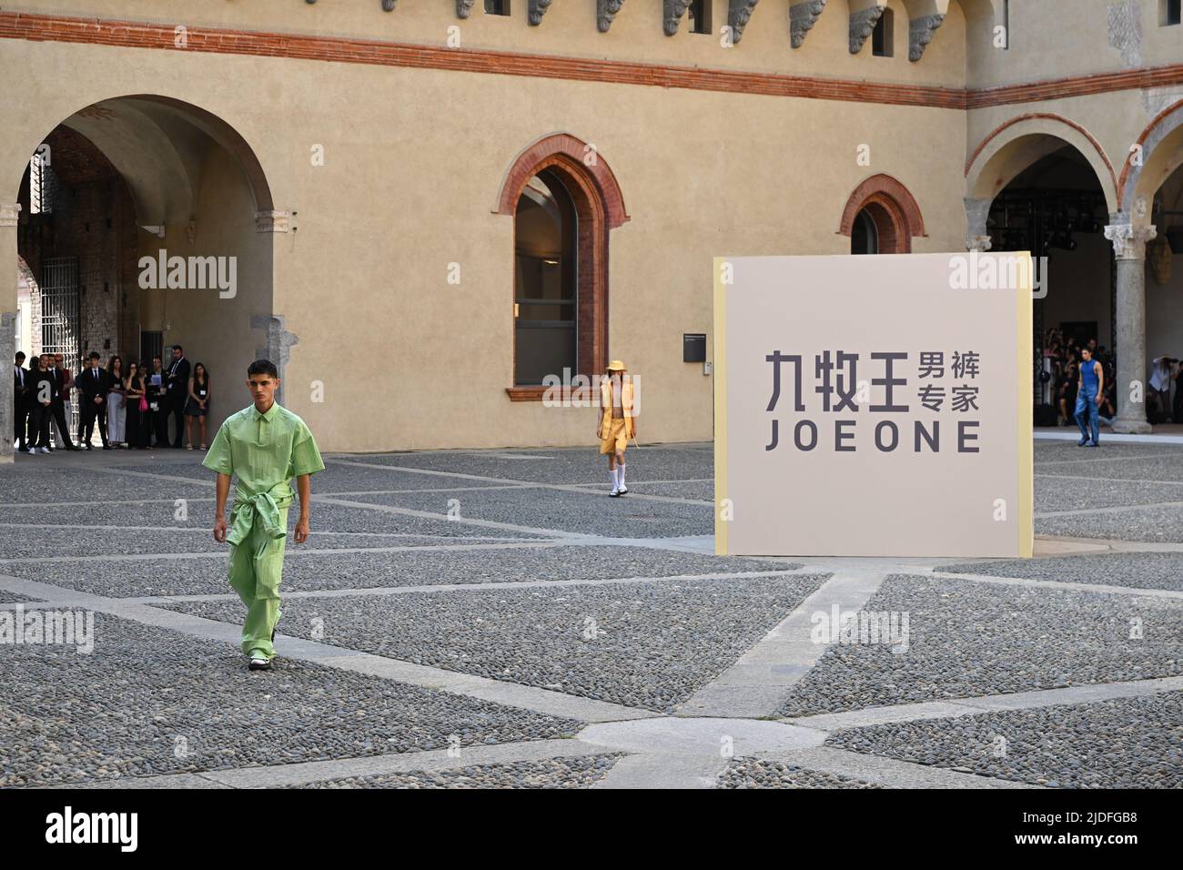 Milan, Italy, 20/06/2022, Milan Fashion Week - Men S/S 2023 Joeone ...