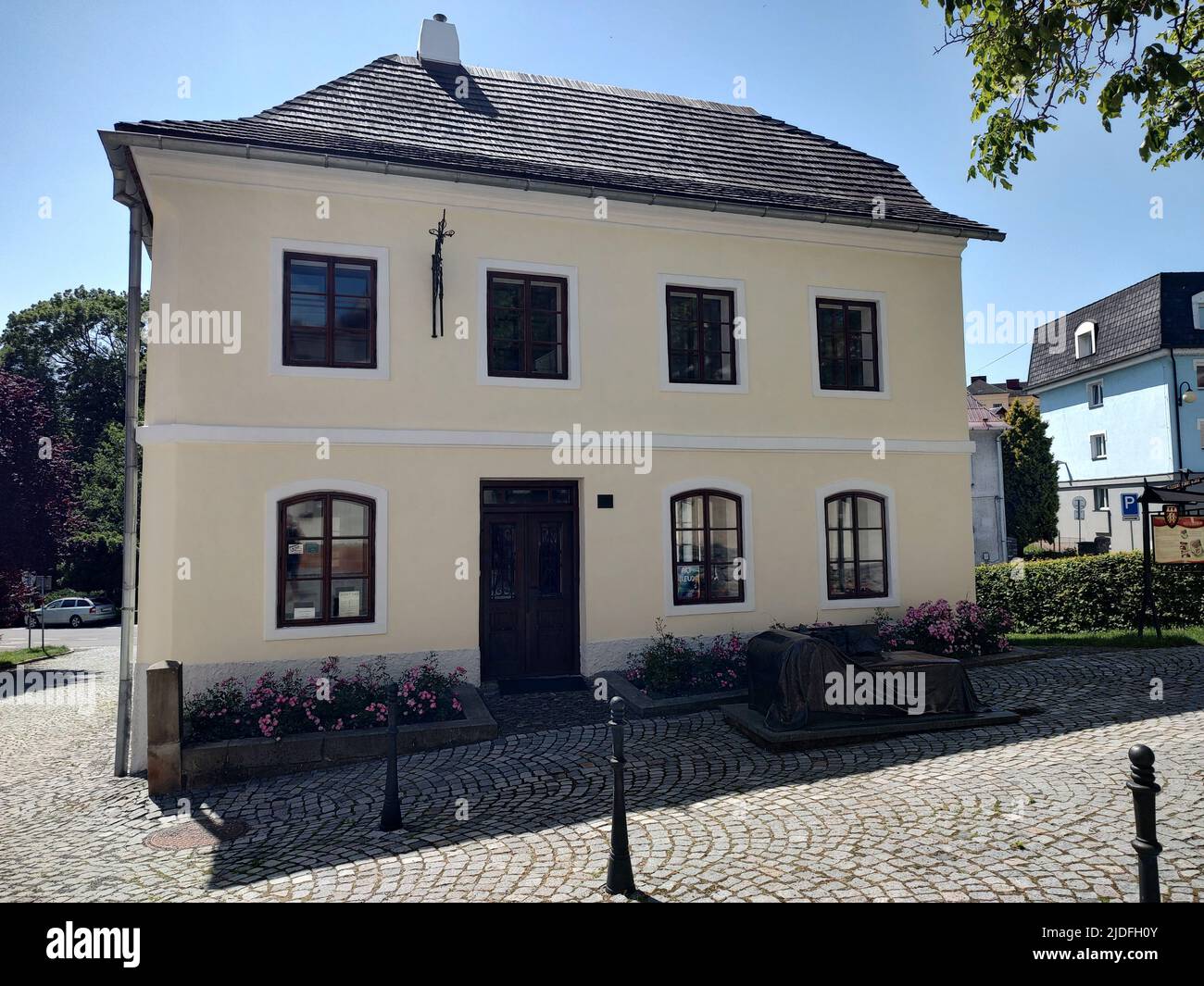 Pribor, Czech republic, birthplace of Sigmund Freud Stock Photo - Alamy