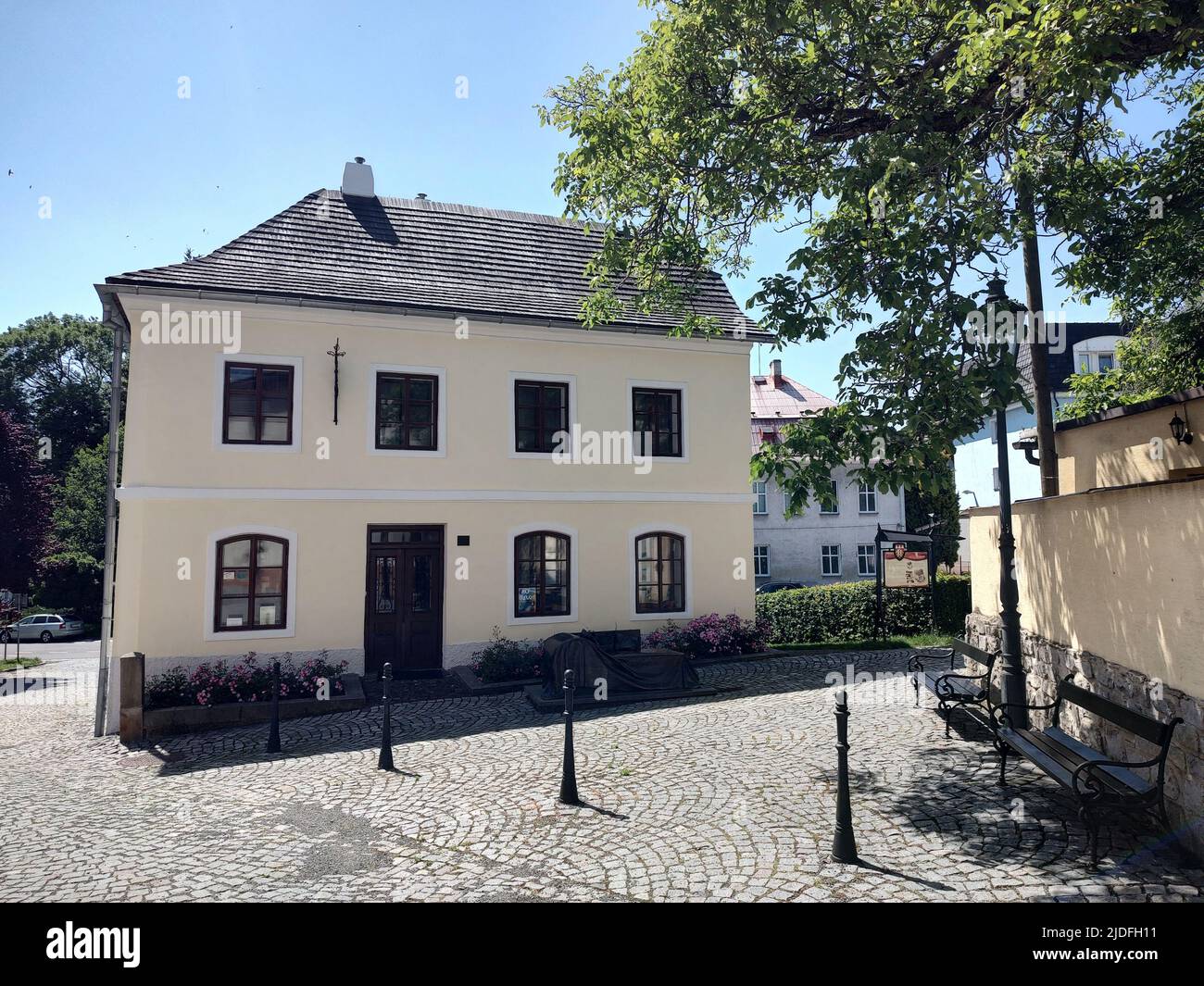 Pribor, Czech republic, birthplace of Sigmund Freud Stock Photo - Alamy
