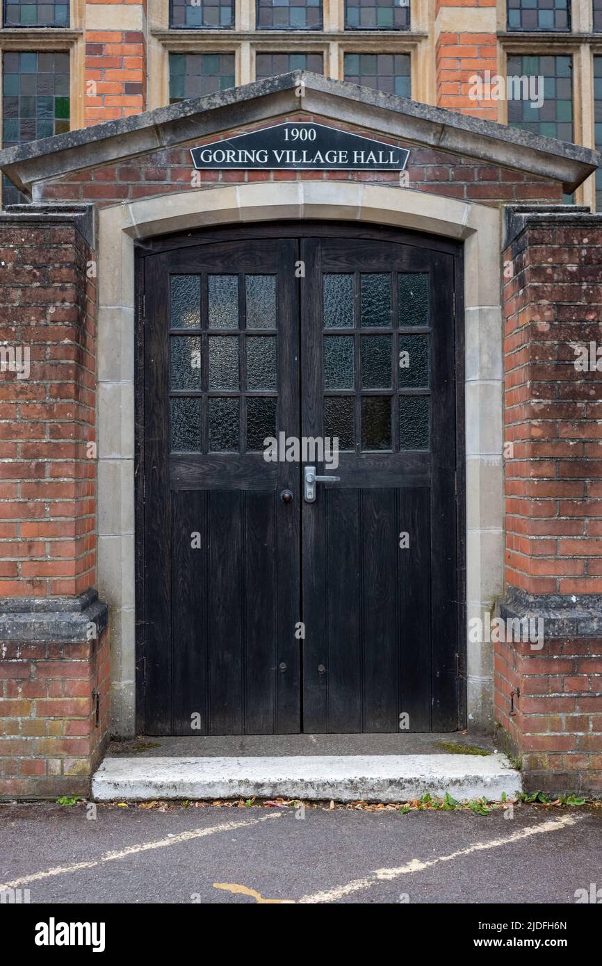 Goring Village Hall Stock Photo - Alamy