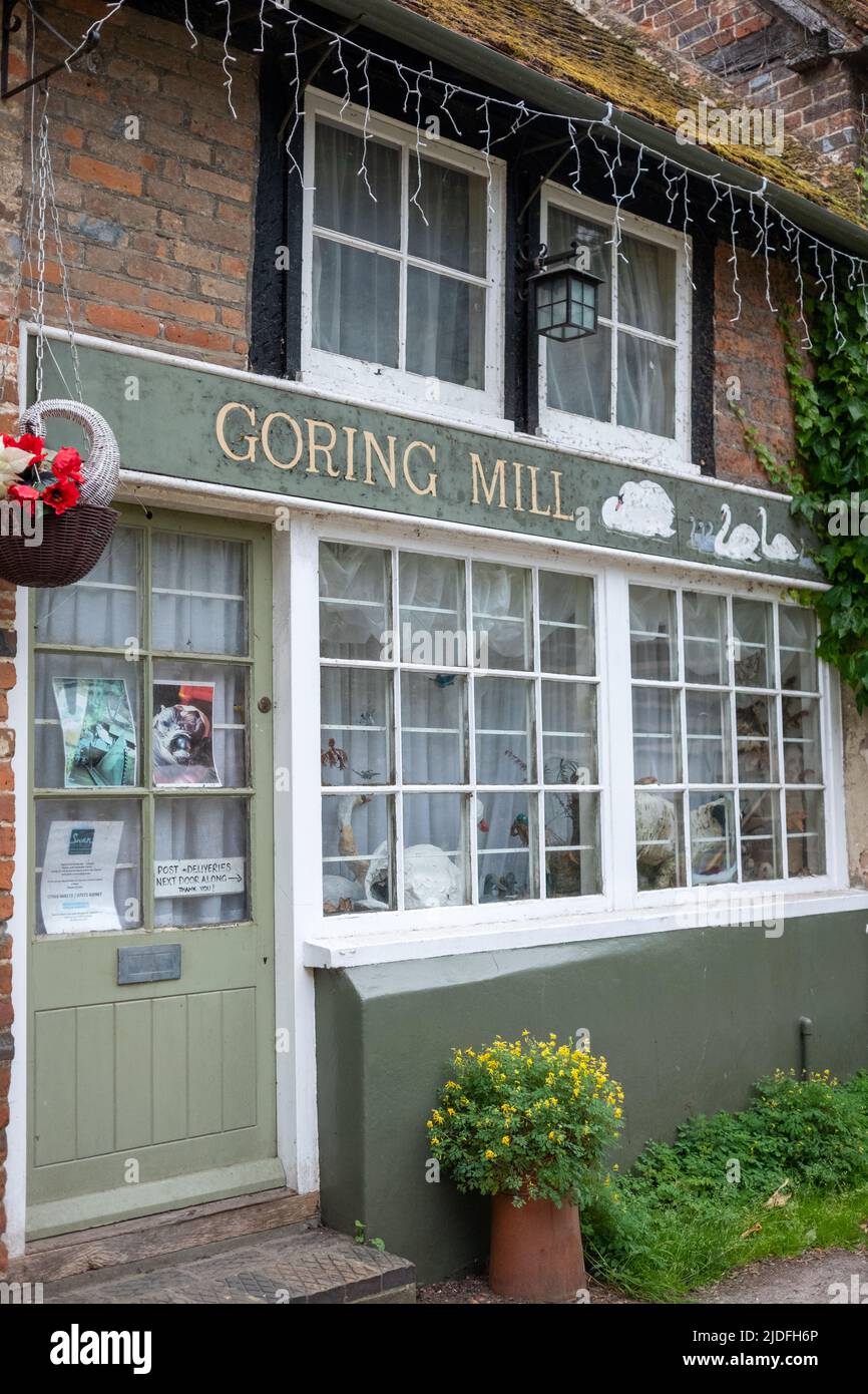 Goring Mill Shop Front Stock Photo - Alamy