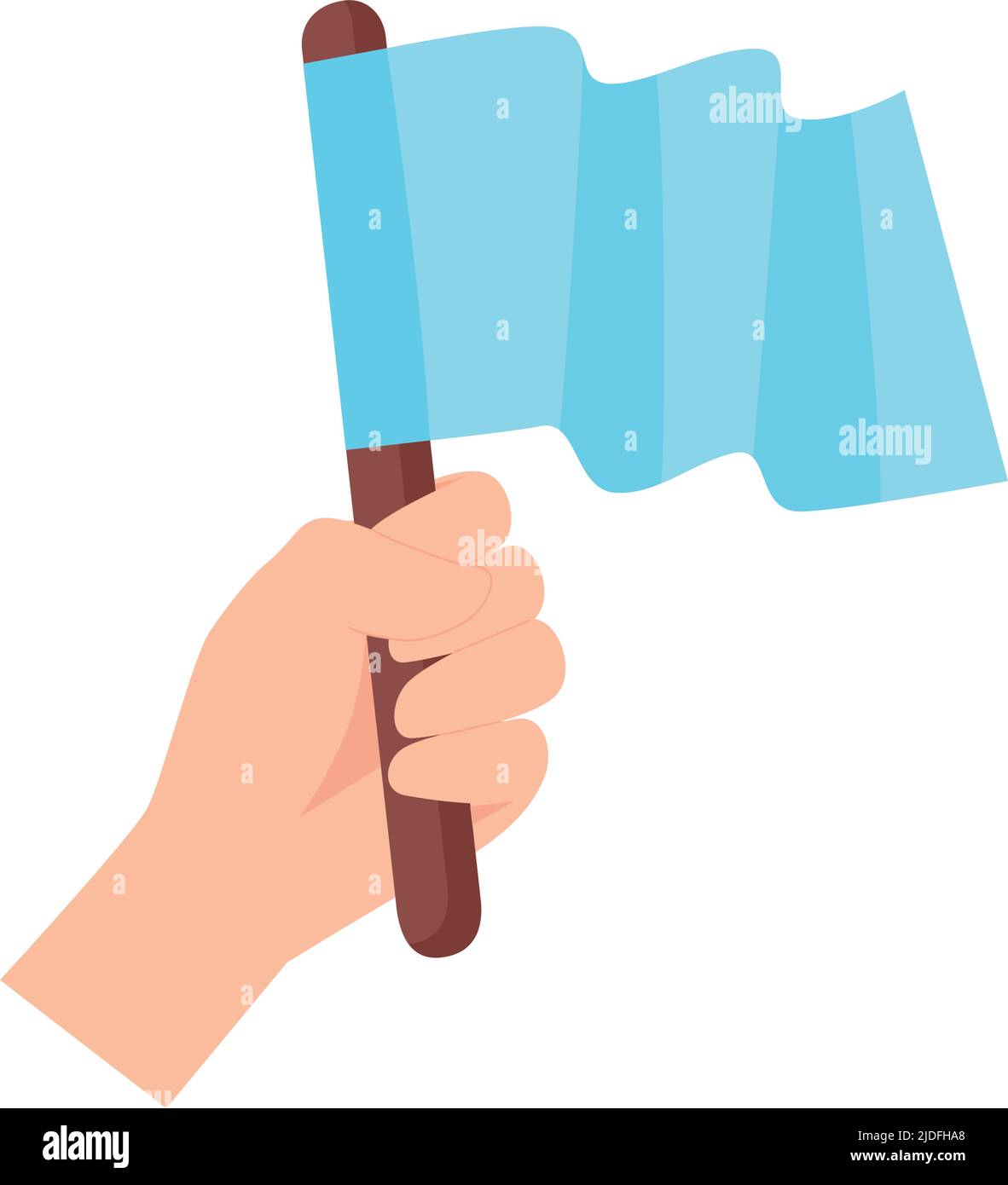 left hand waving flag Stock Vector Image & Art - Alamy