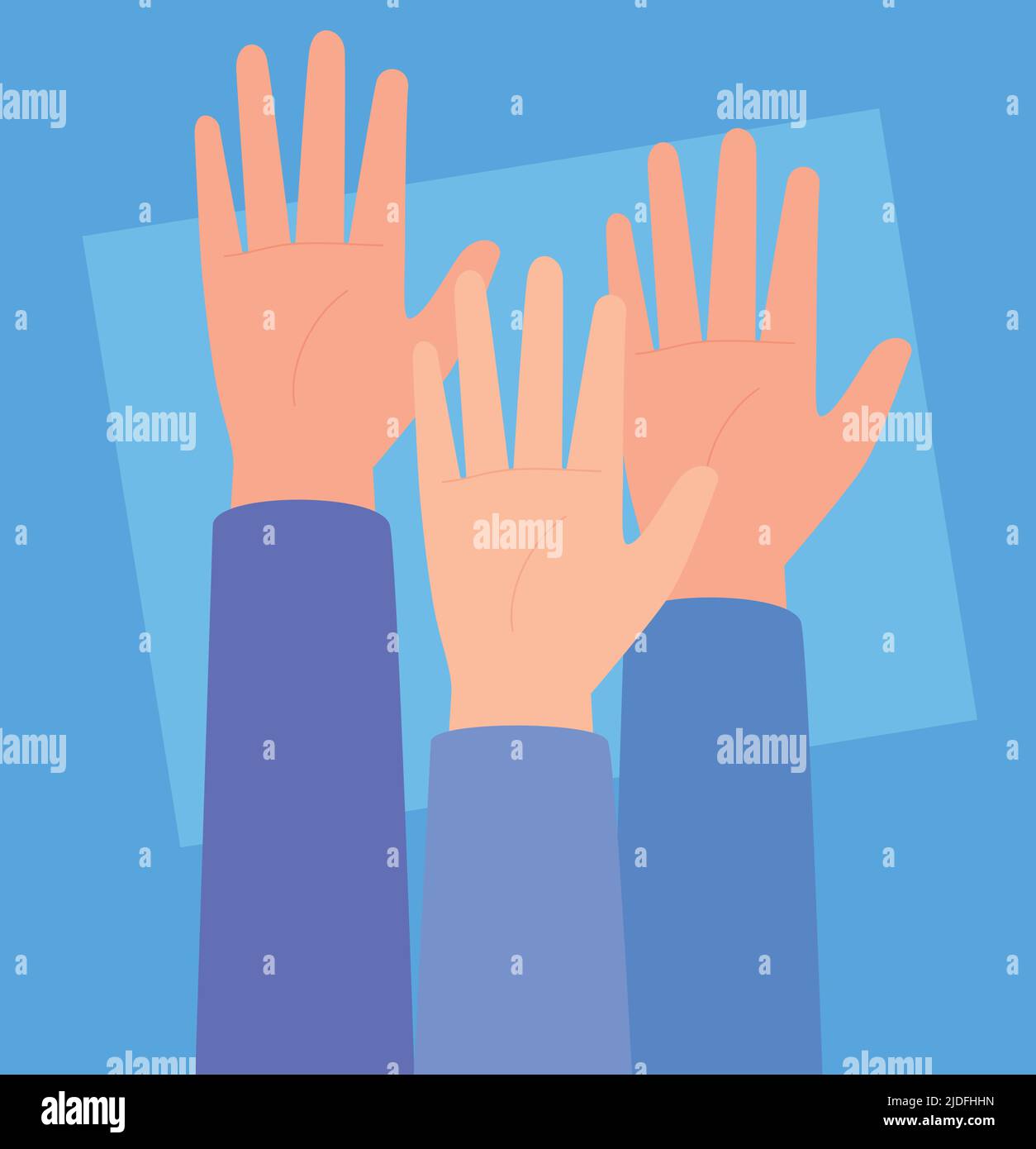 hands human up Stock Vector Image & Art - Alamy