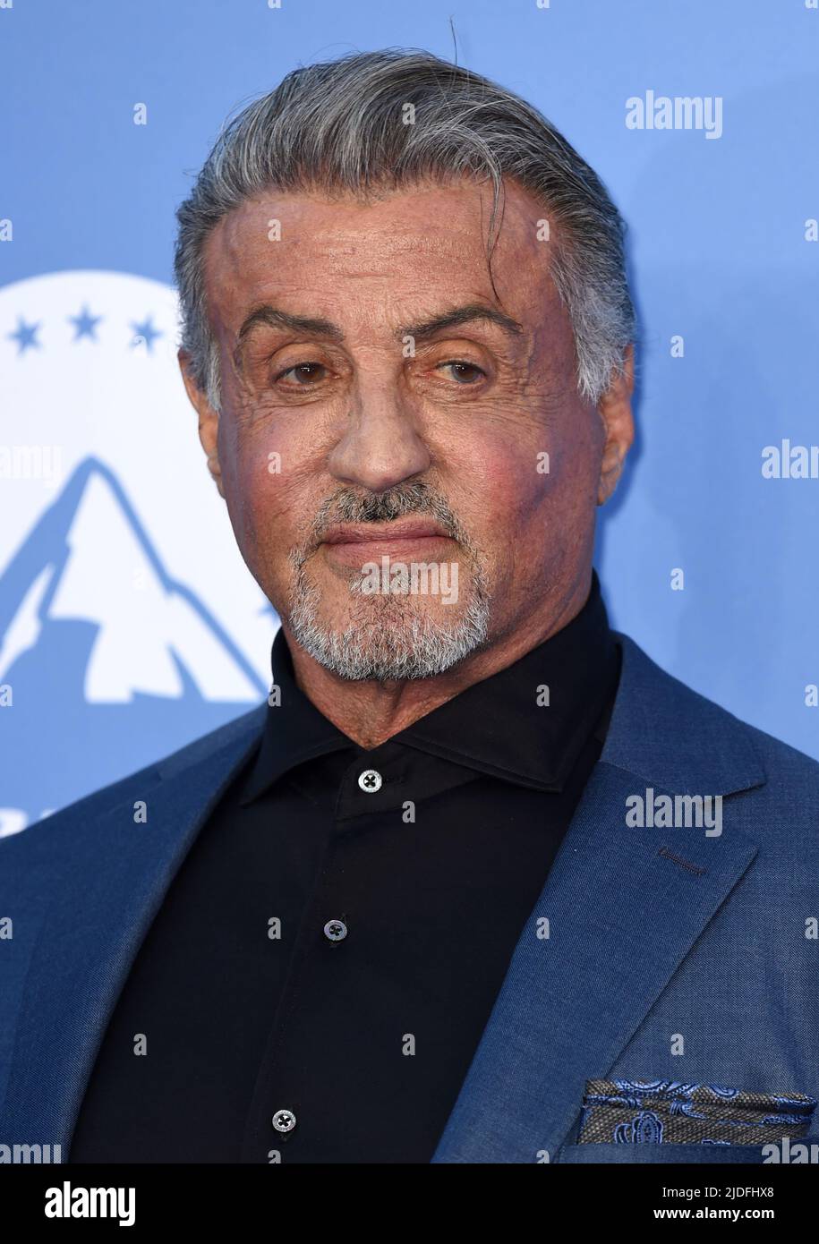 June 20th, 2022. London, UK. Sylvester Stallone arriving at the ...