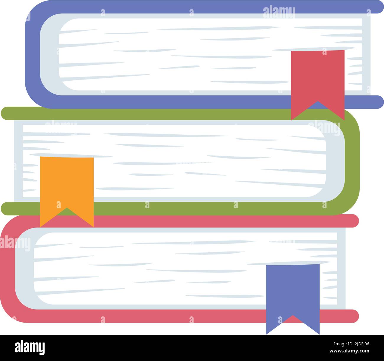 three pile text books Stock Vector Image & Art - Alamy