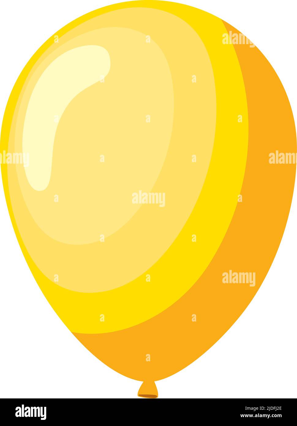 yellow balloon helium floating Stock Vector Image & Art - Alamy