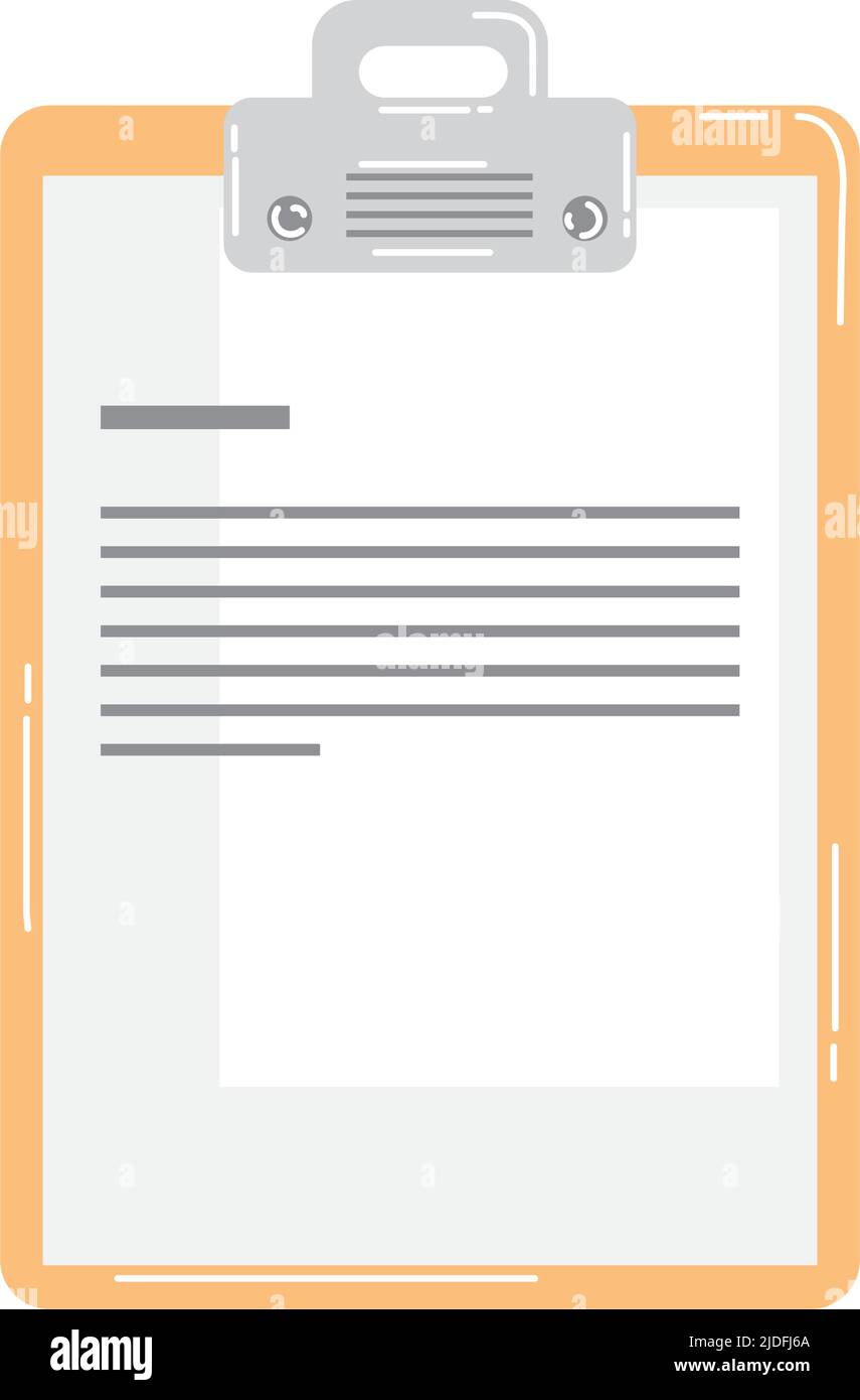 checklist clipboard document Stock Vector Image & Art - Alamy