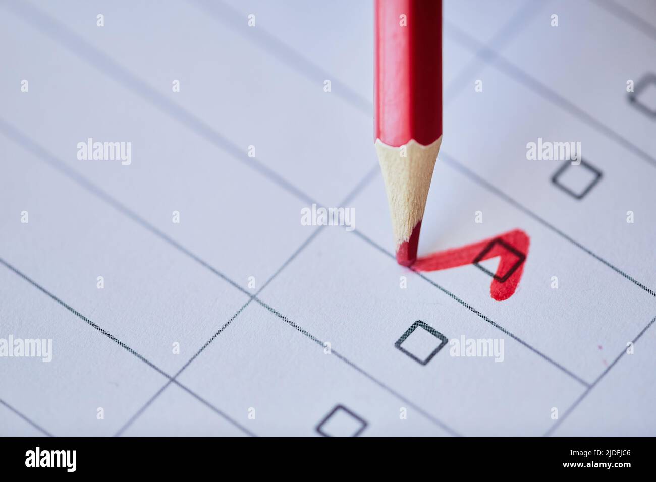 Checklist ballot hi-res stock photography and images - Alamy