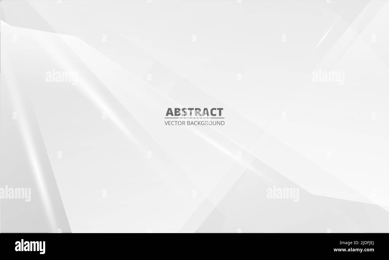 Vector abstract white background with white and light gray glowing ...