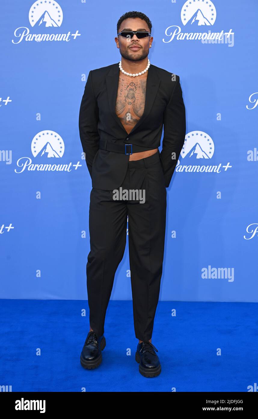 June 20th, 2022. London, UK. Nathan Henry arriving at the Paramount+ UK ...