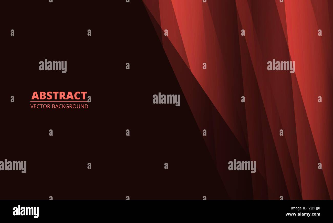 Red modern trendy abstract background with diagonal geometric shapes ...