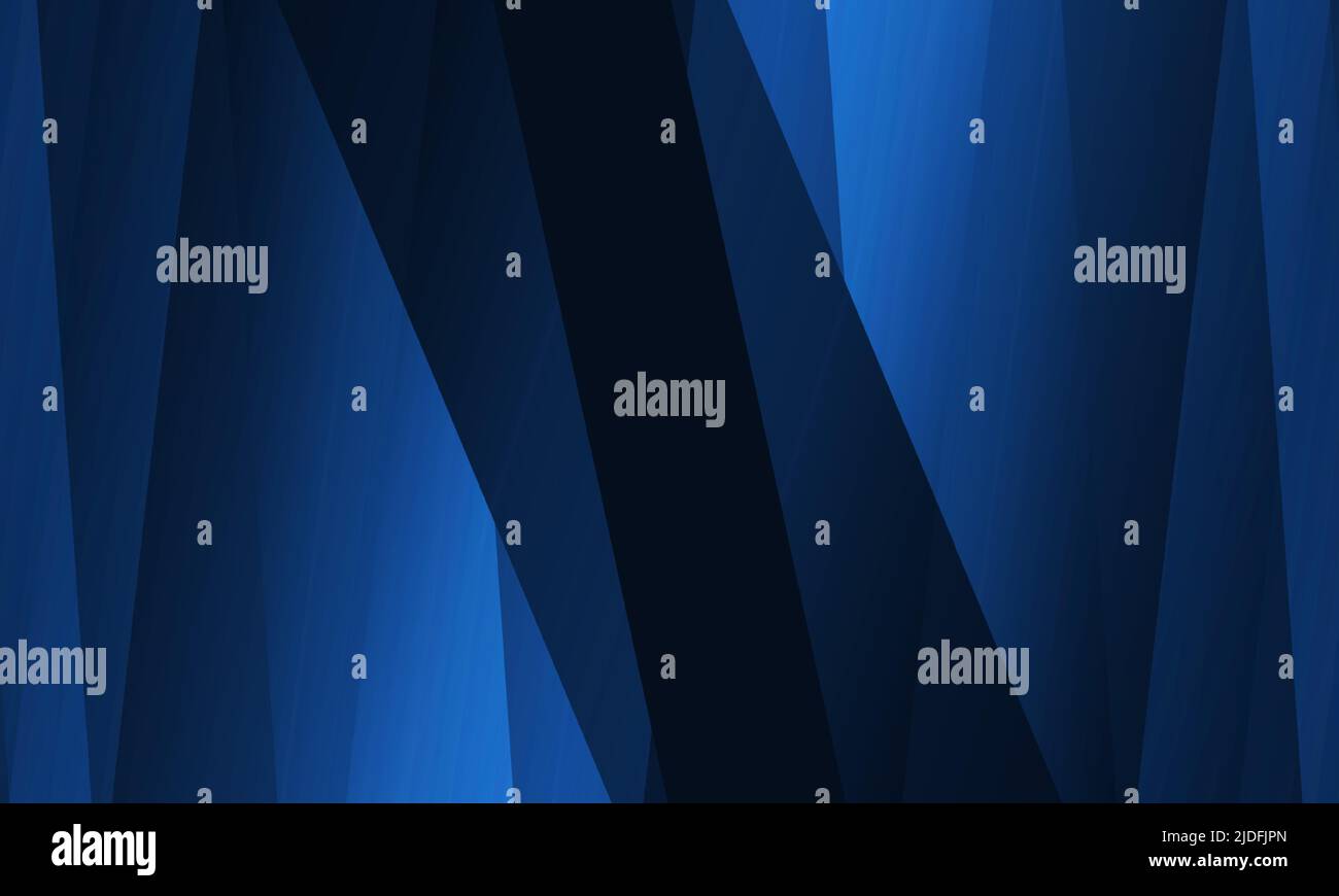 Blue modern trendy abstract background with diagonal geometric shapes ...