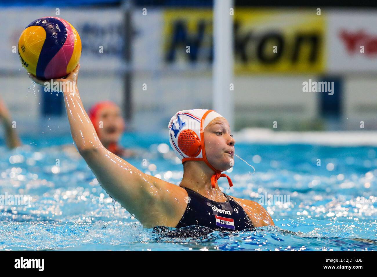 DEBRECEN, HUNGARY - JUNE 20: Maxine Schaap of the Netherlands during ...