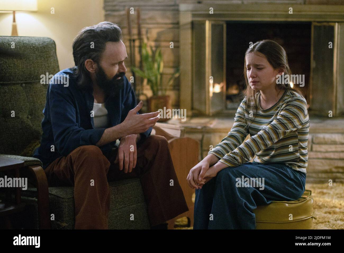 THE BLACK PHONE, from left: Jeremy Davies, Madeleine McGraw, 2021. ph ...