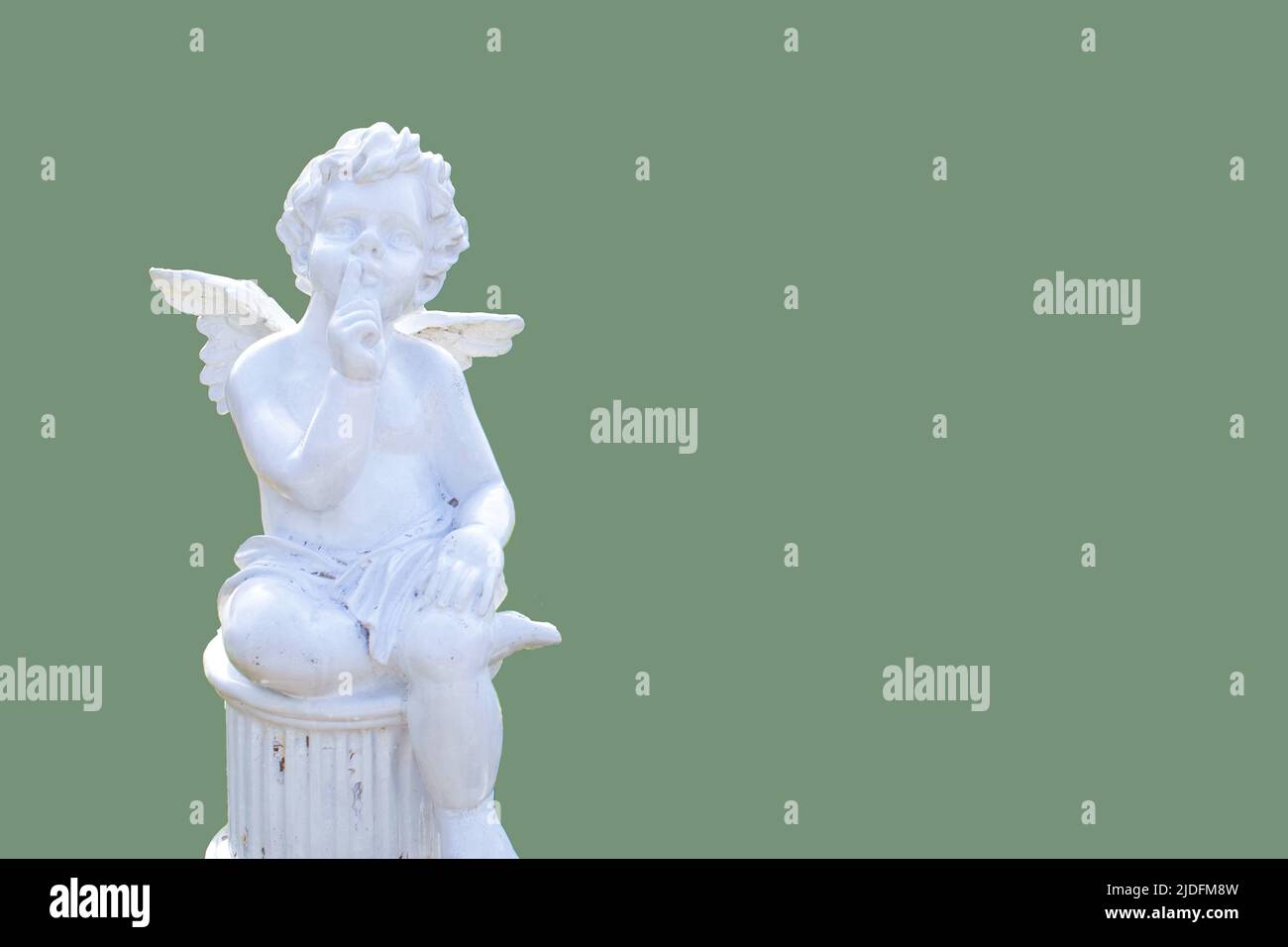 Angel isolated on white background, concept angel Stock Photo - Alamy