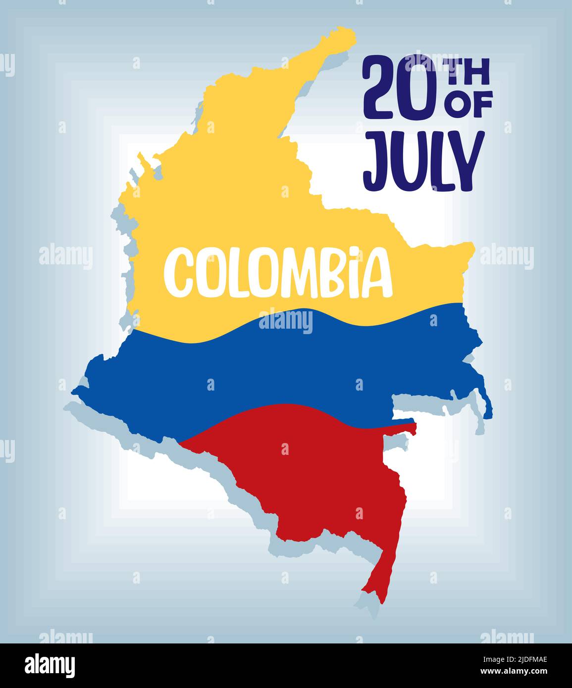 colombia independence day lettering poster Stock Vector Image & Art - Alamy