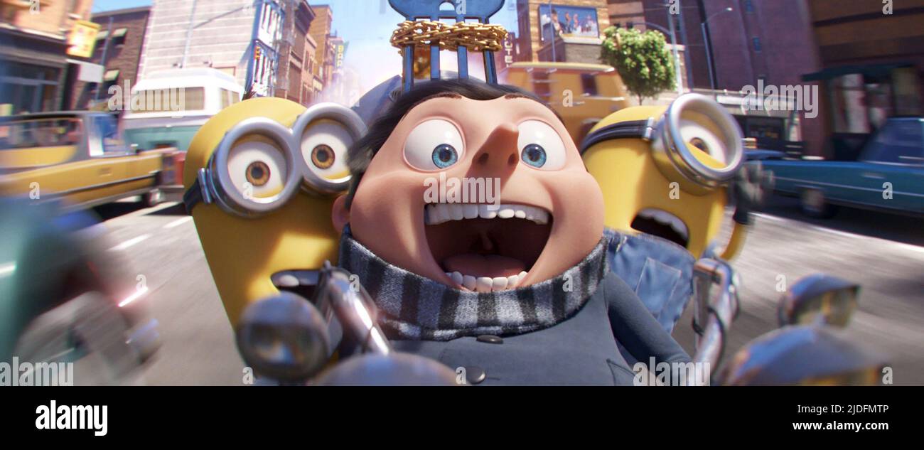 MINIONS: THE RISE OF GRU, from left: Kevin (voice: Pierre Coffin), 12 ...