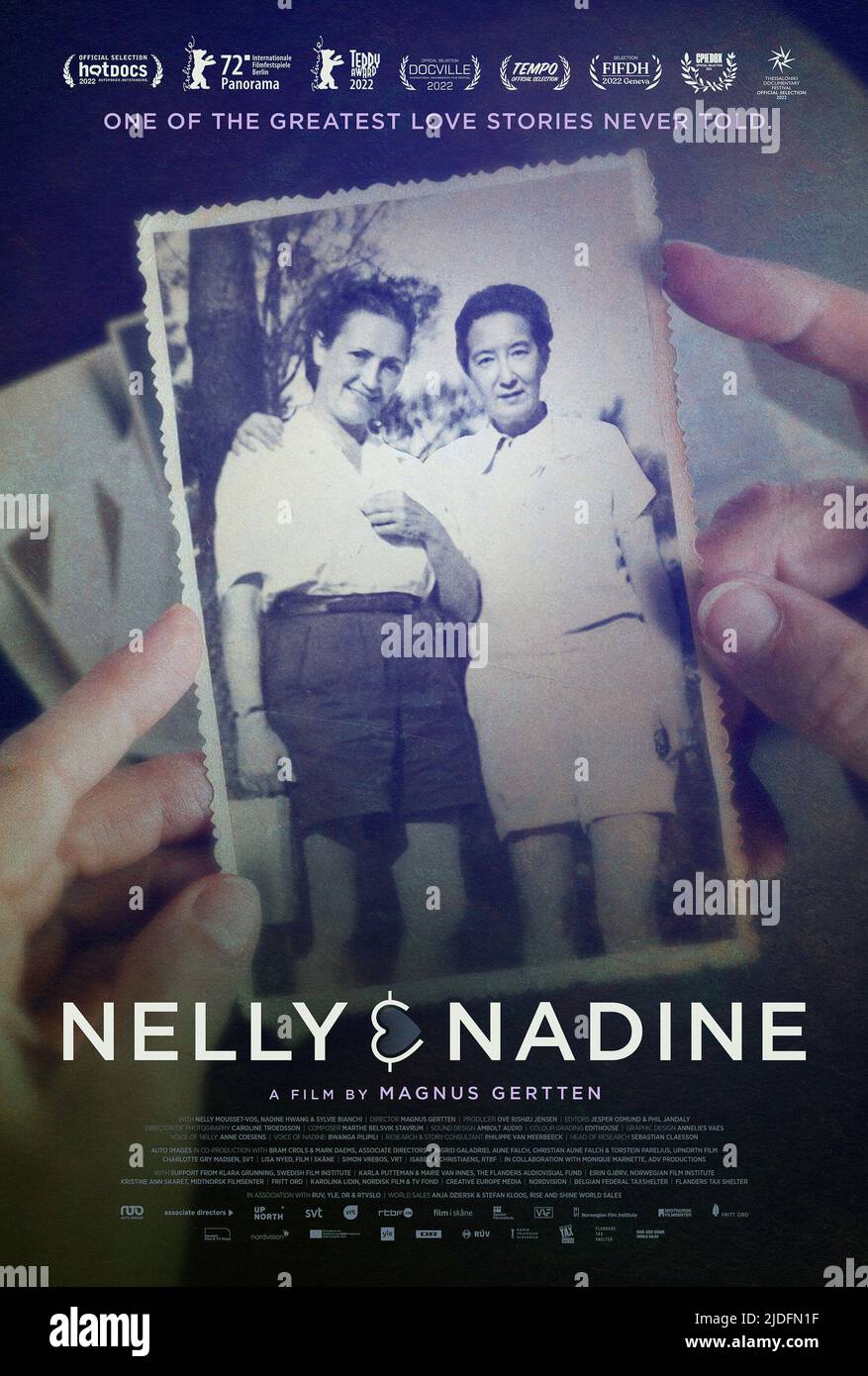 NELLY & NADINE, (aka NELLY AND NADINE), poster, from left: Nelly ...