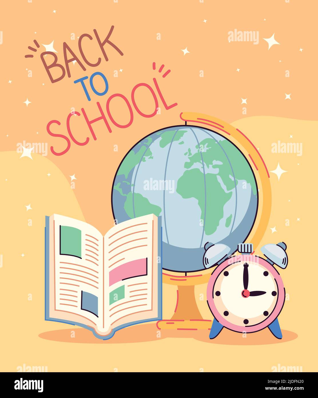 back to school lettering template Stock Vector Image & Art - Alamy