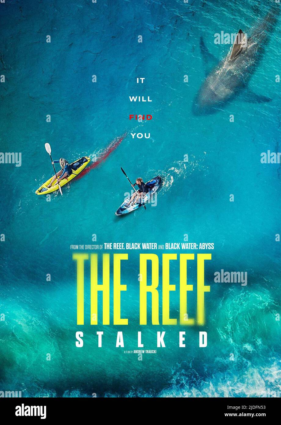 THE REEF: STALKED, poster, 2022. © RLJE Films /Courtesy Everett ...
