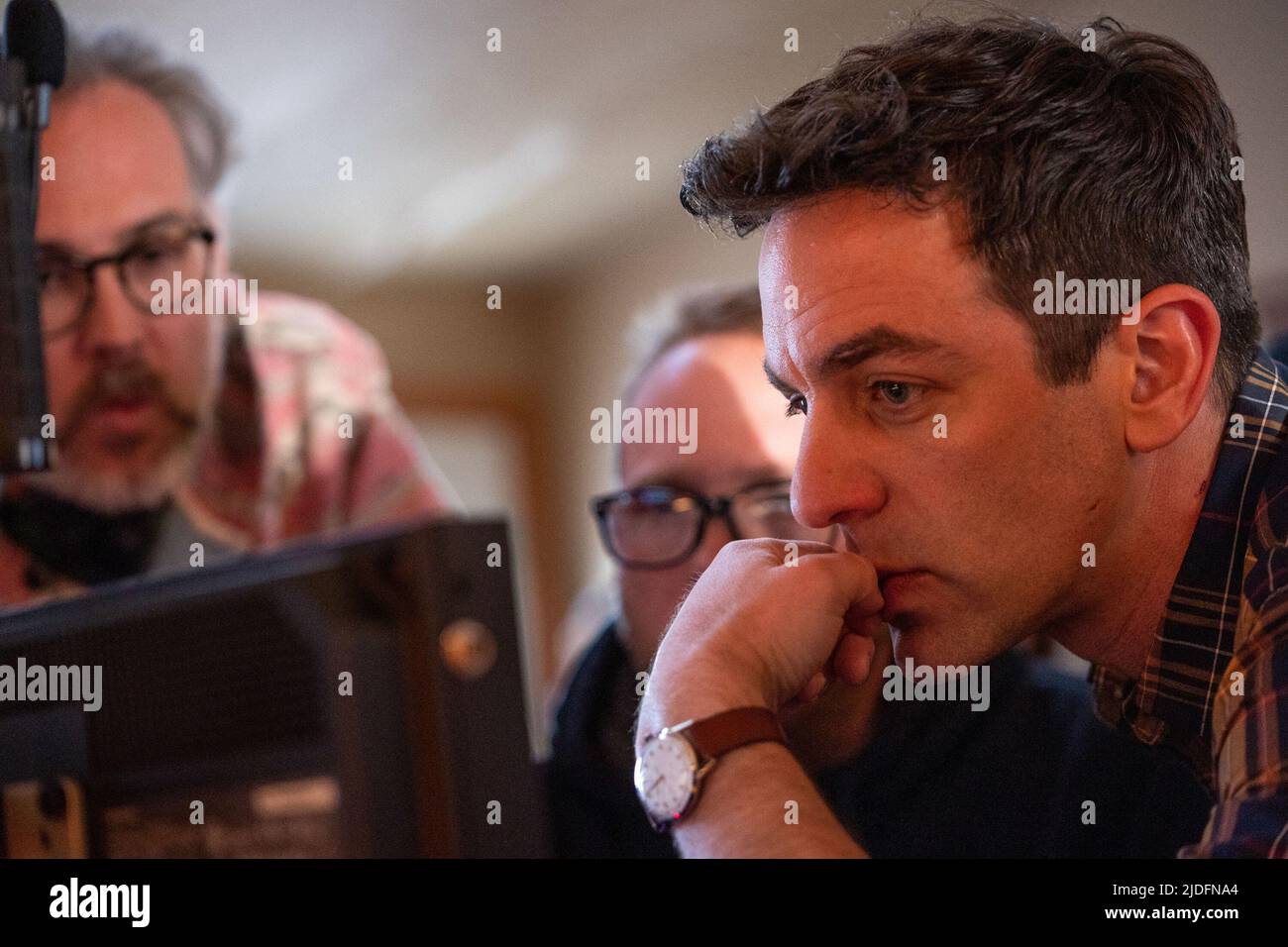 VENGEANCE, director B.J. Novak, on set, 2022. ph: Patti Perret ...