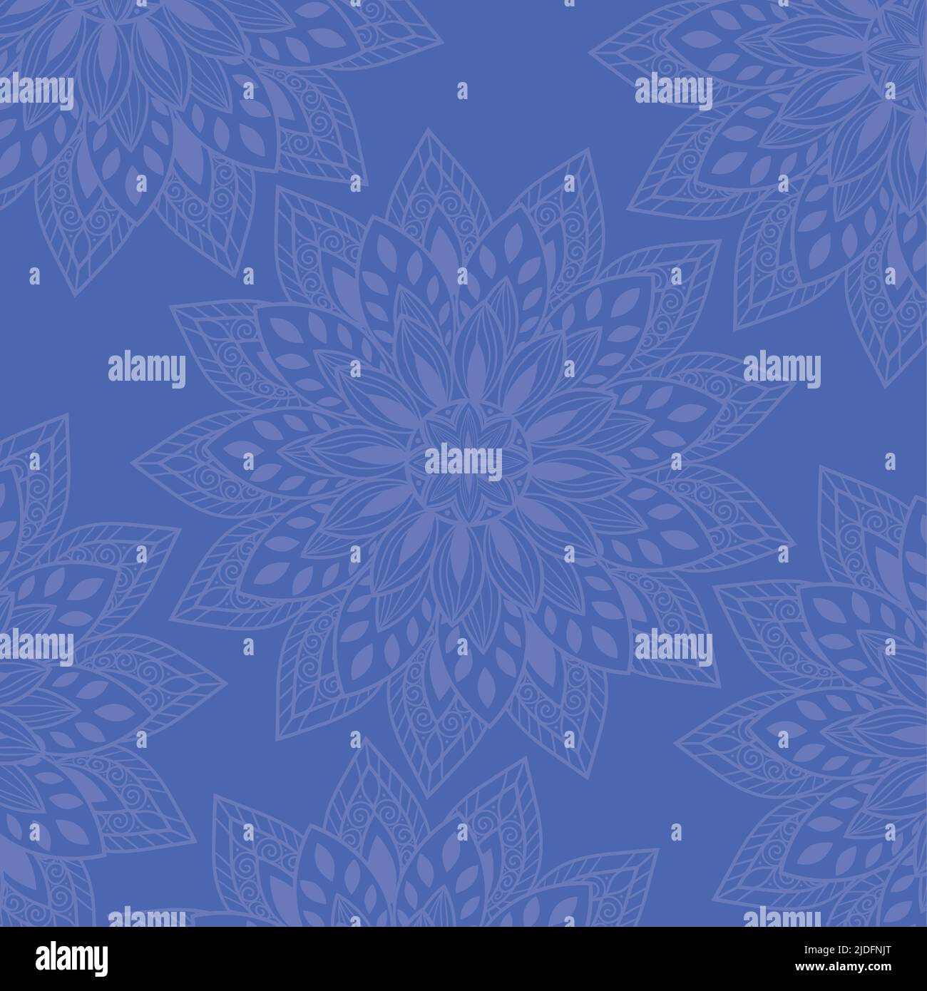blue mandalas background Stock Vector Image & Art - Alamy