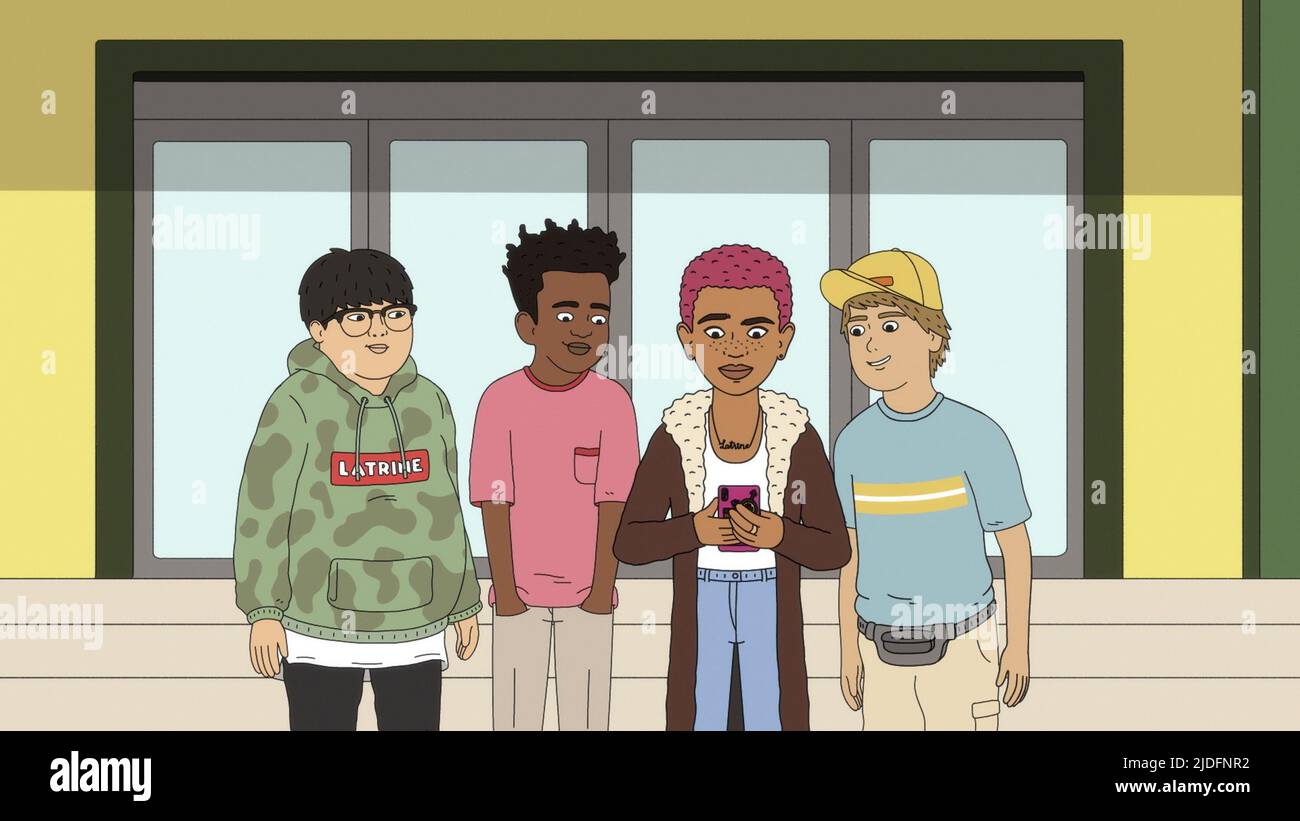 FAIRFAX, Benny (voice: Peter Kim), Truman (voice: Jaboukie Young-White ...