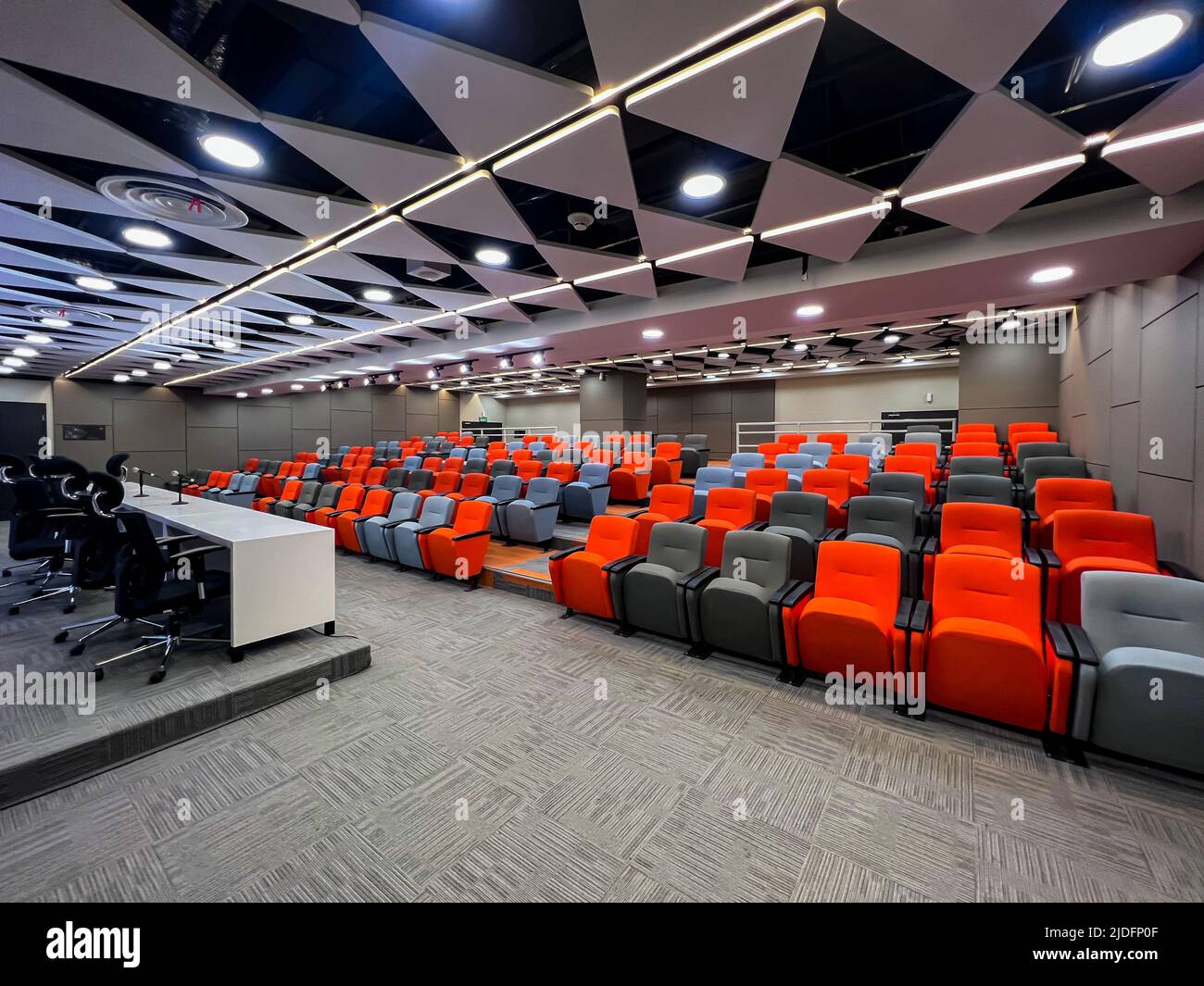 Meeting room in Jakarta International stadium. New stadium is included ...