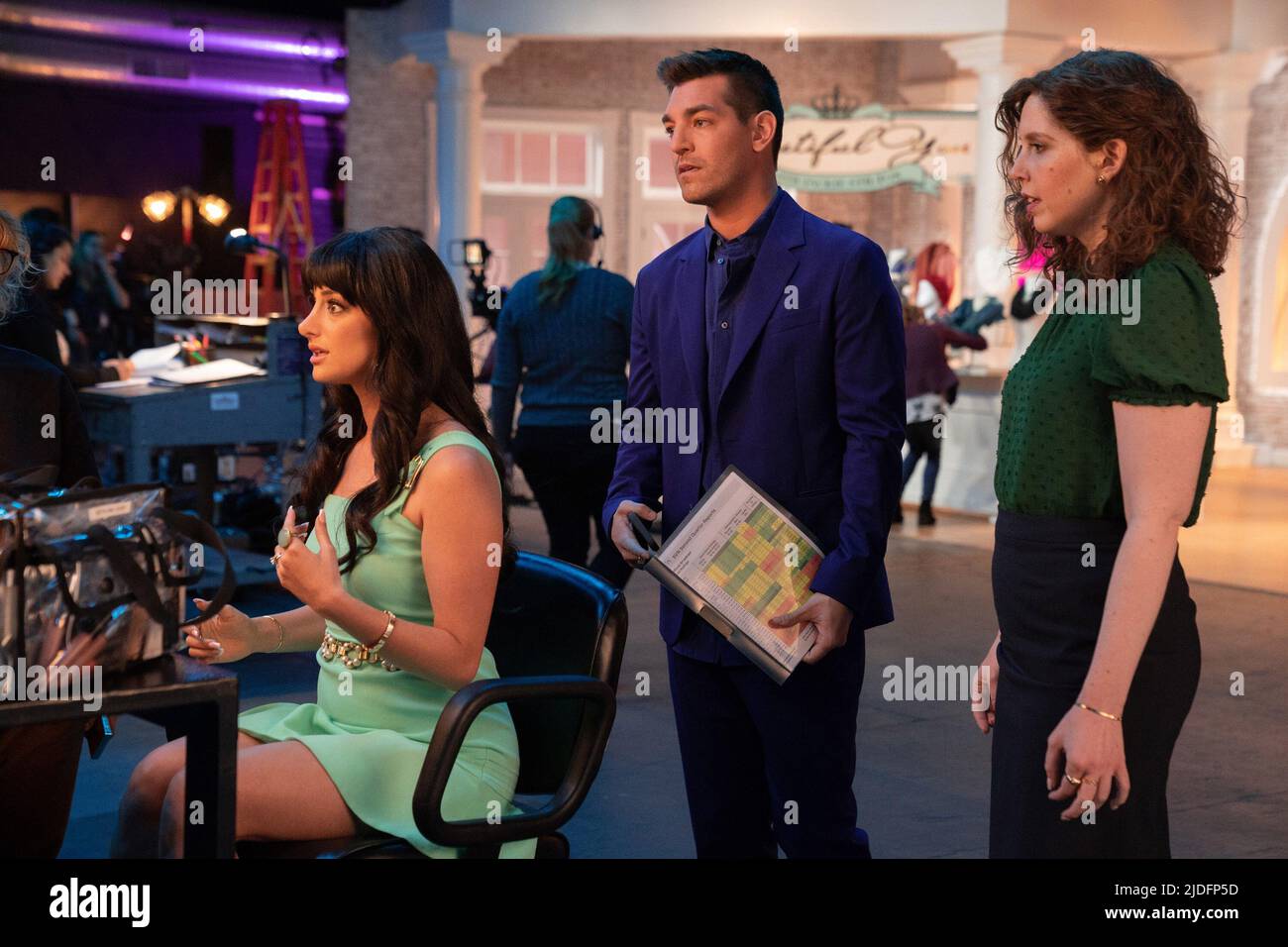 I LOVE THAT FOR YOU, from left: Ayden Mayeri, Matt Rogers, Vanessa ...